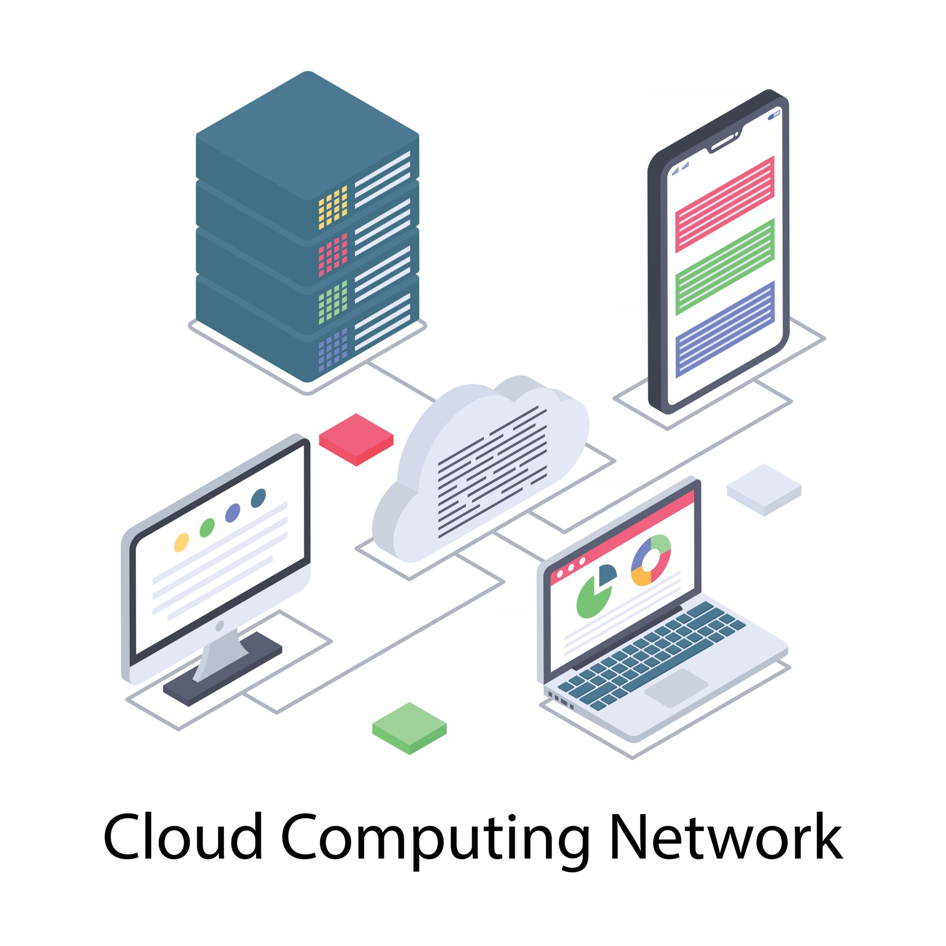 Cloud Computing Network 2846328 Vector Art at Vecteezy