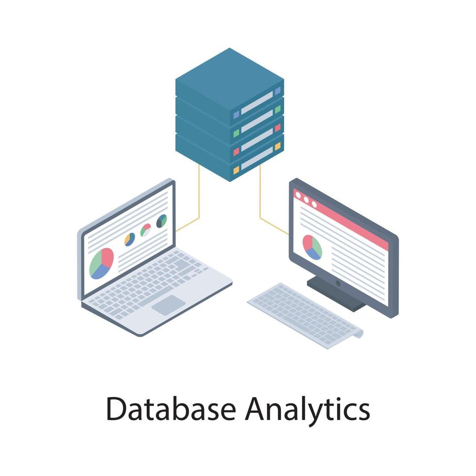 Database Analytics Concepts 2846444 Vector Art at Vecteezy