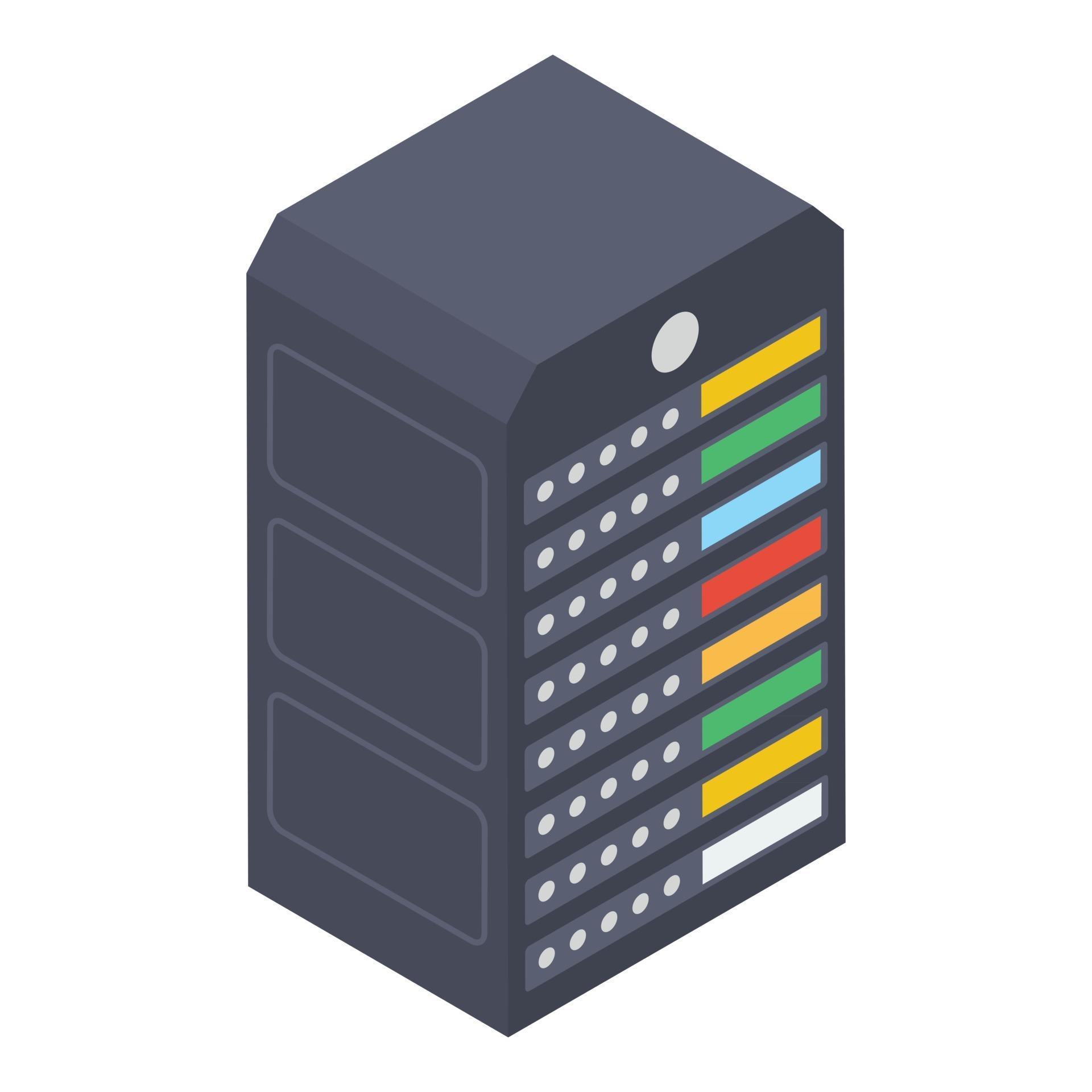Data Server Rack 2846824 Vector Art At Vecteezy