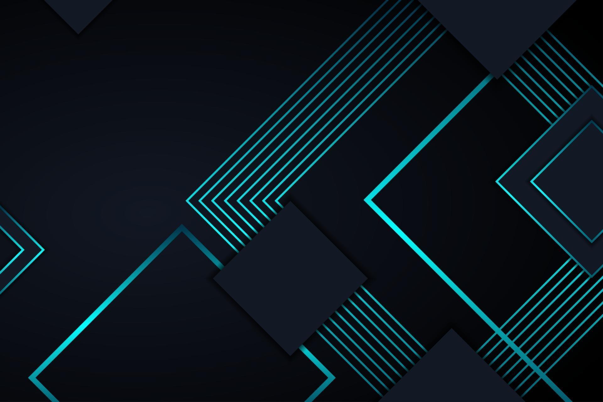 Modern Dark Background With Gradient Geometric Shape Themes 2849000