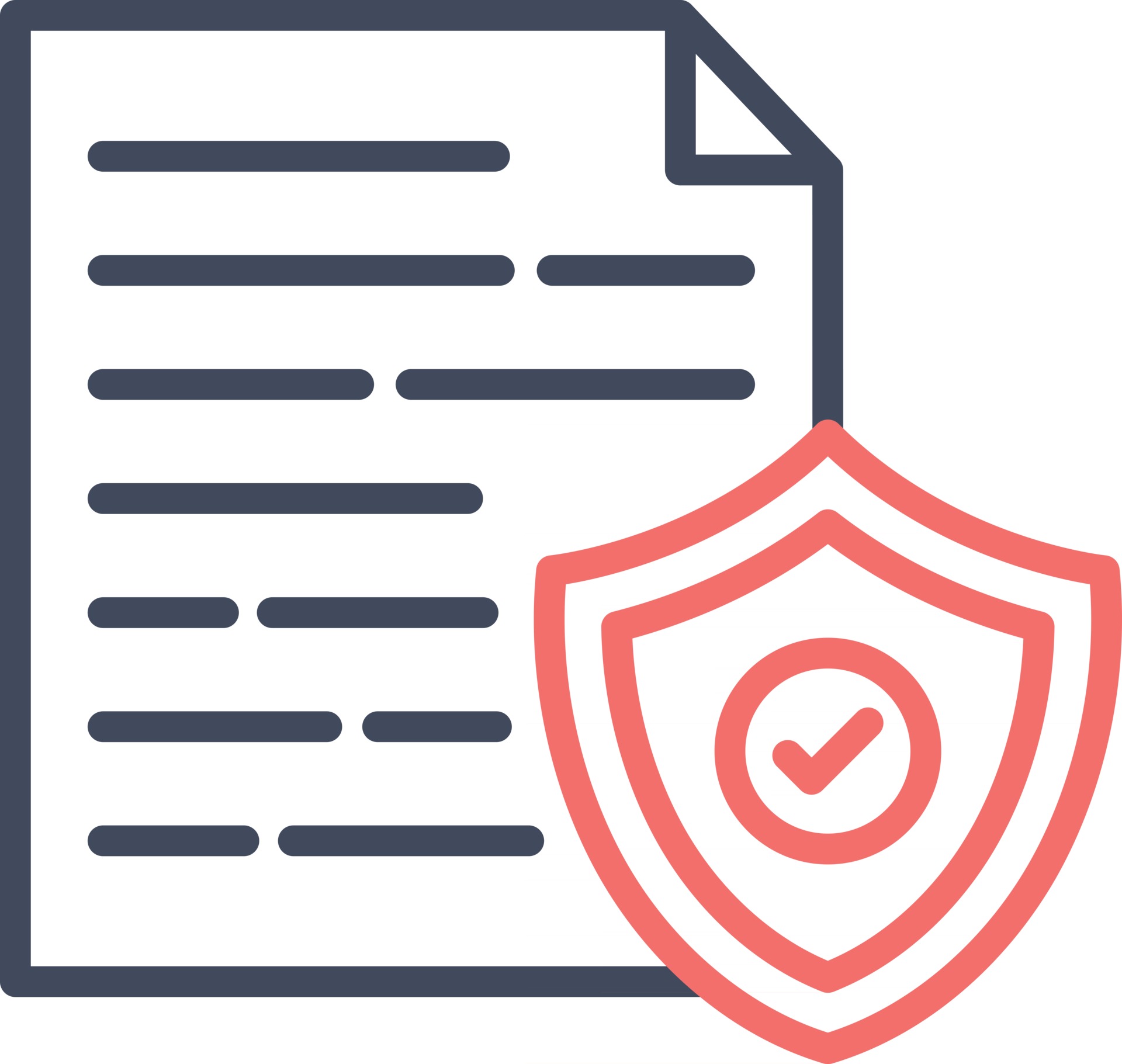 Secure Document Icon 2850519 Vector Art At Vecteezy