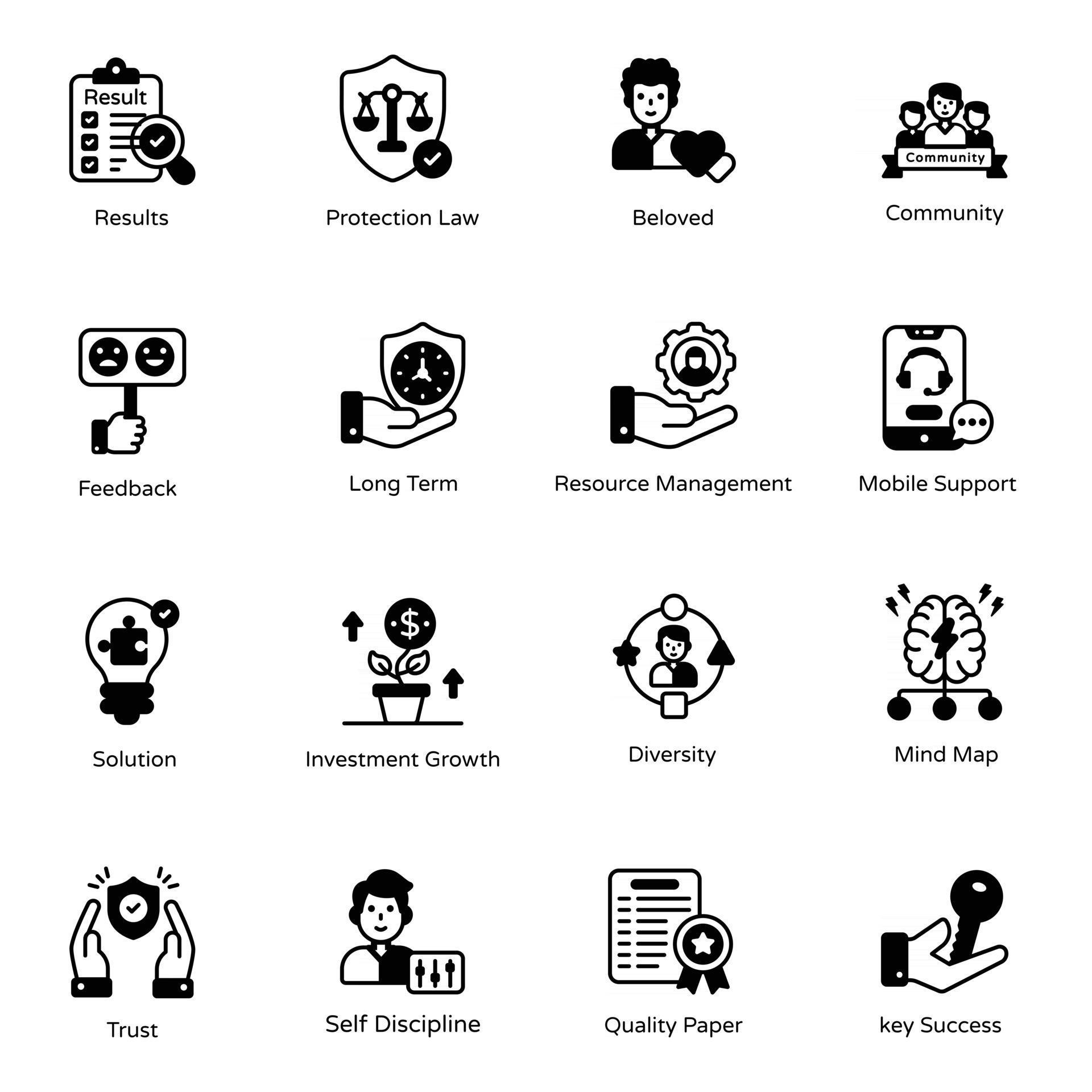 Basic Values and Result 2861877 Vector Art at Vecteezy