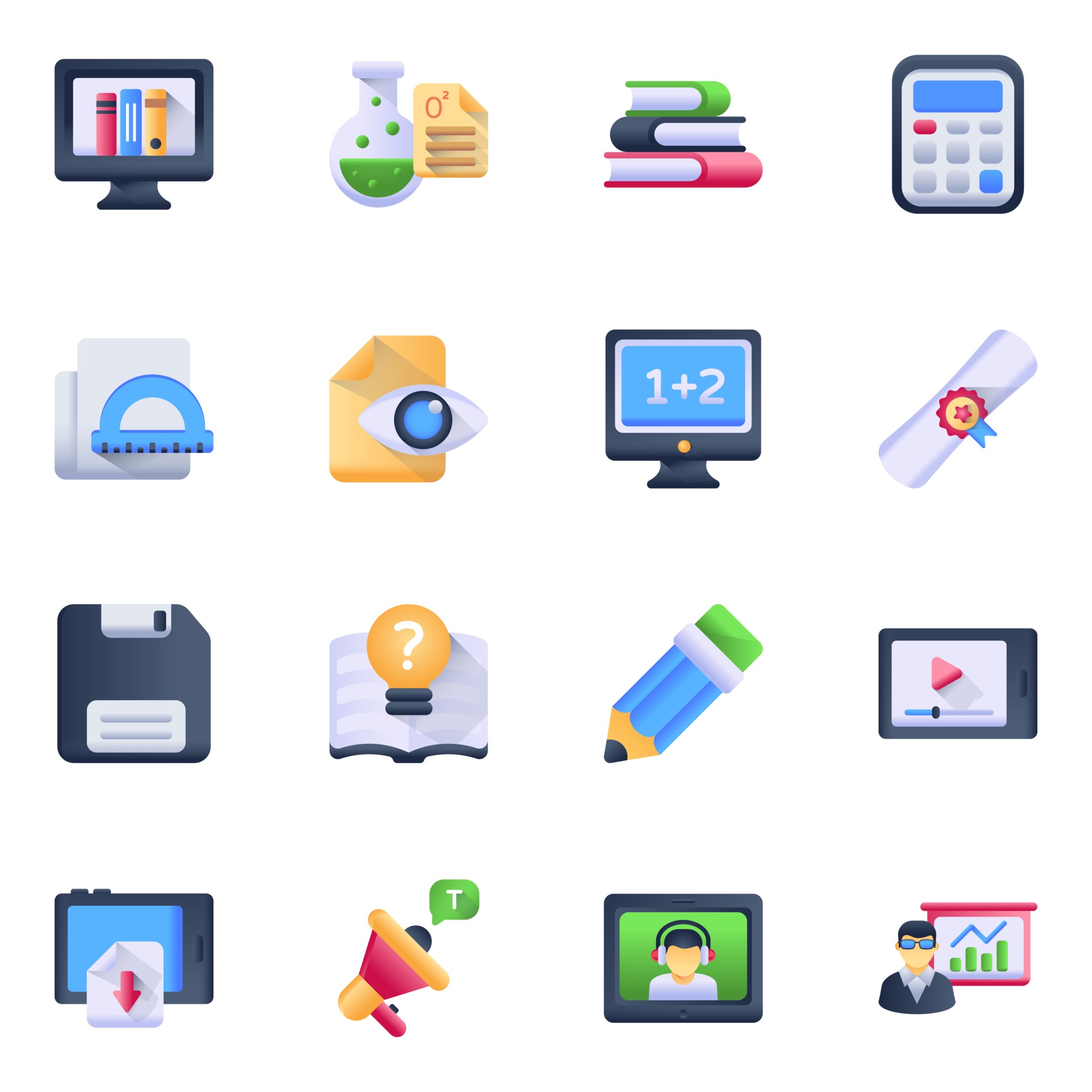 Pack of Study 2861944 Vector Art at Vecteezy