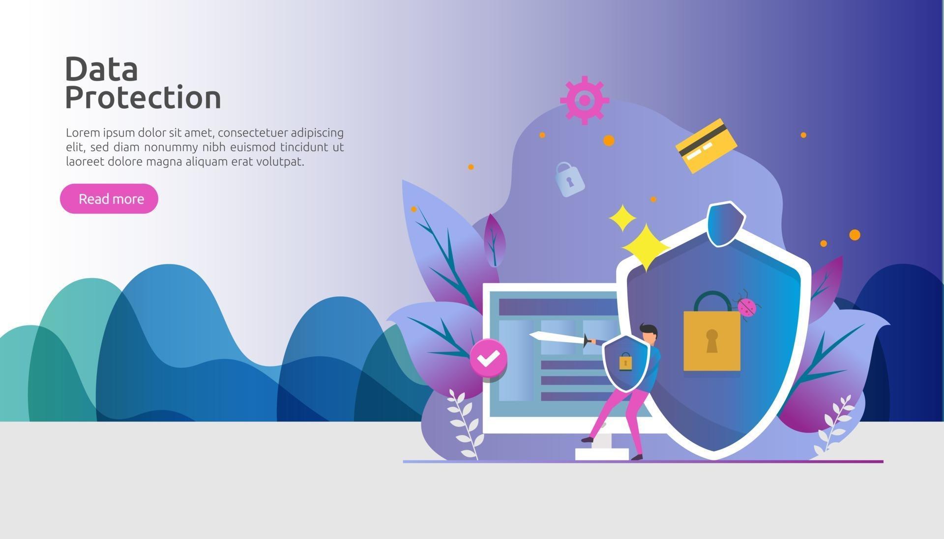 Safety and confidential data protection. VPN internet network security ... Safety and confidential data protection. VPN internet network security ...