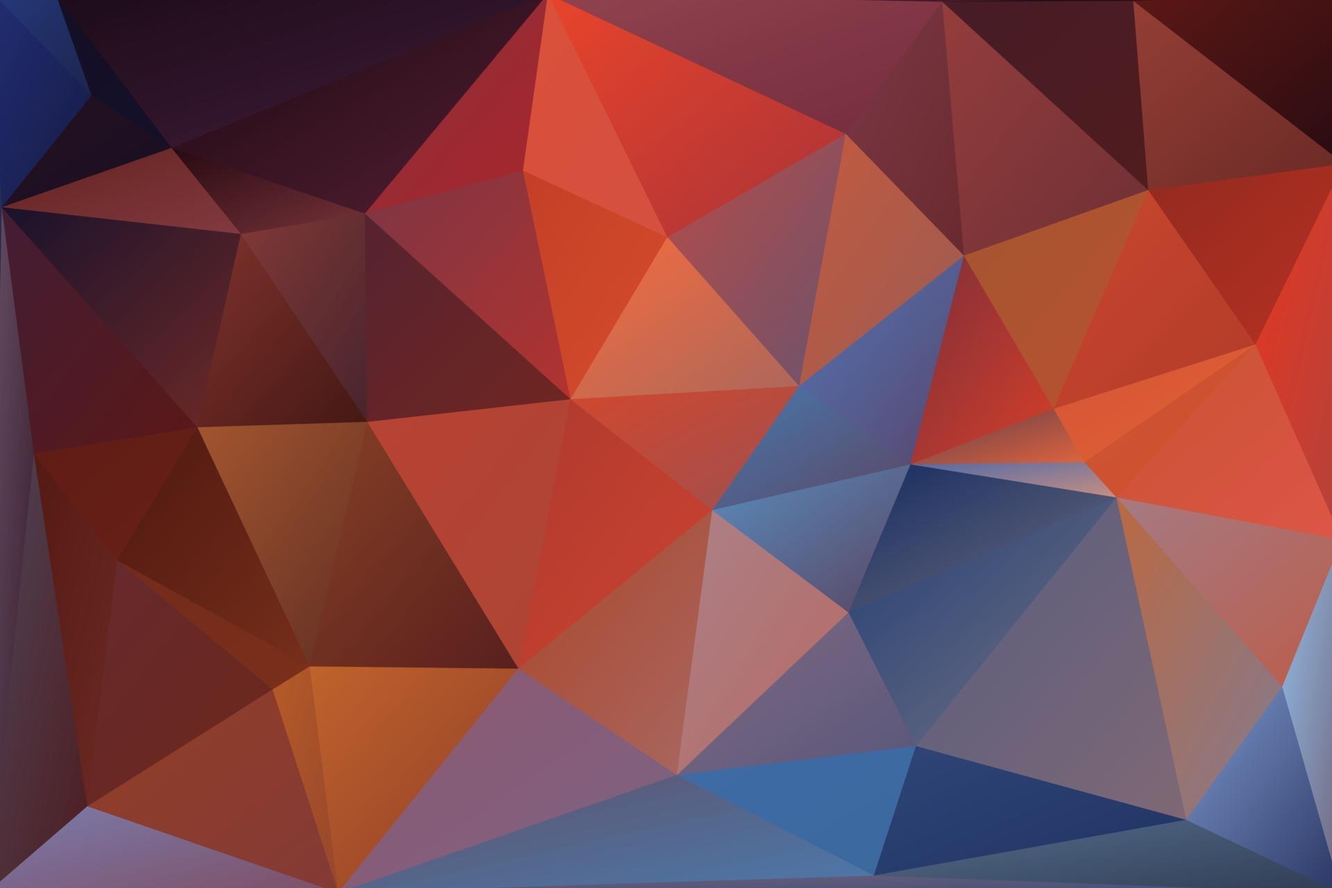 Triangular Polygon Pattern. Low Poly Background 2878258 Vector Art at ...