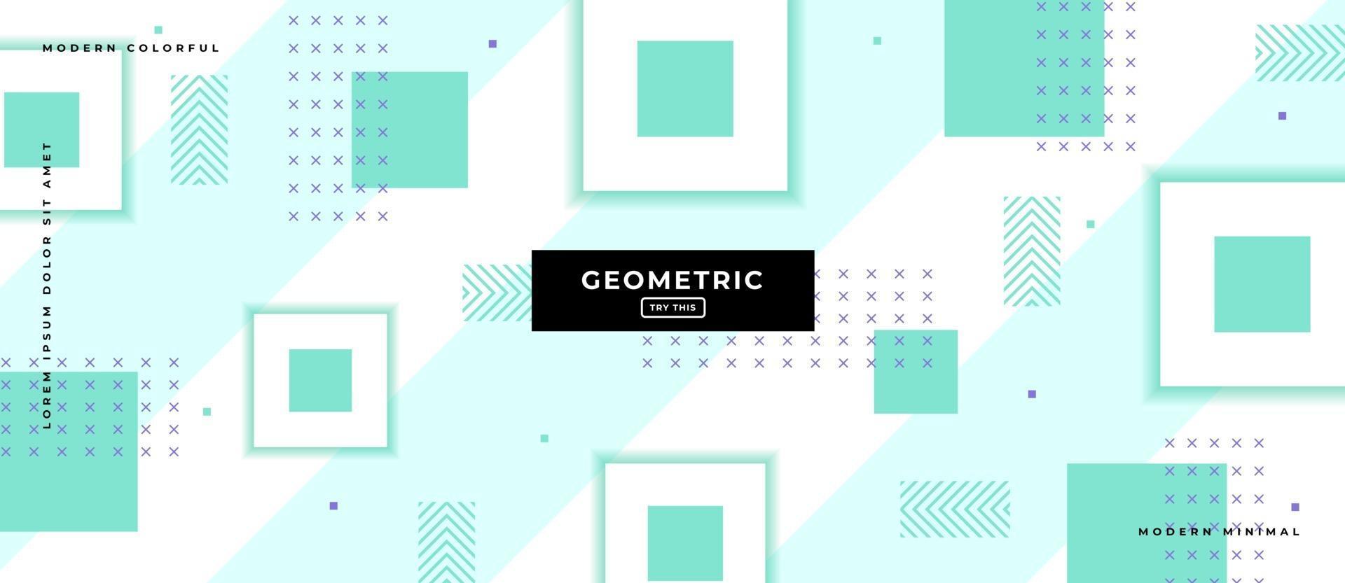 Polygon Rectangle Geometric Shapes Background. 2883858 Vector Art at ...