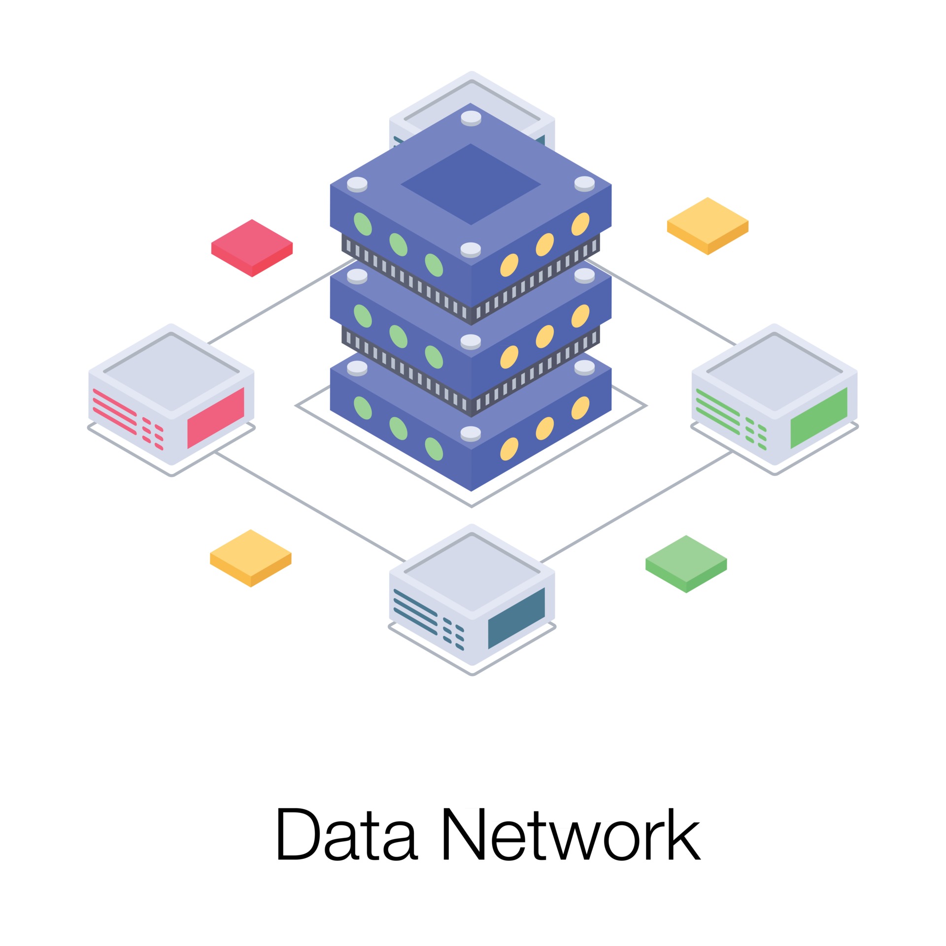 Database Network Concepts 2888600 Vector Art at Vecteezy