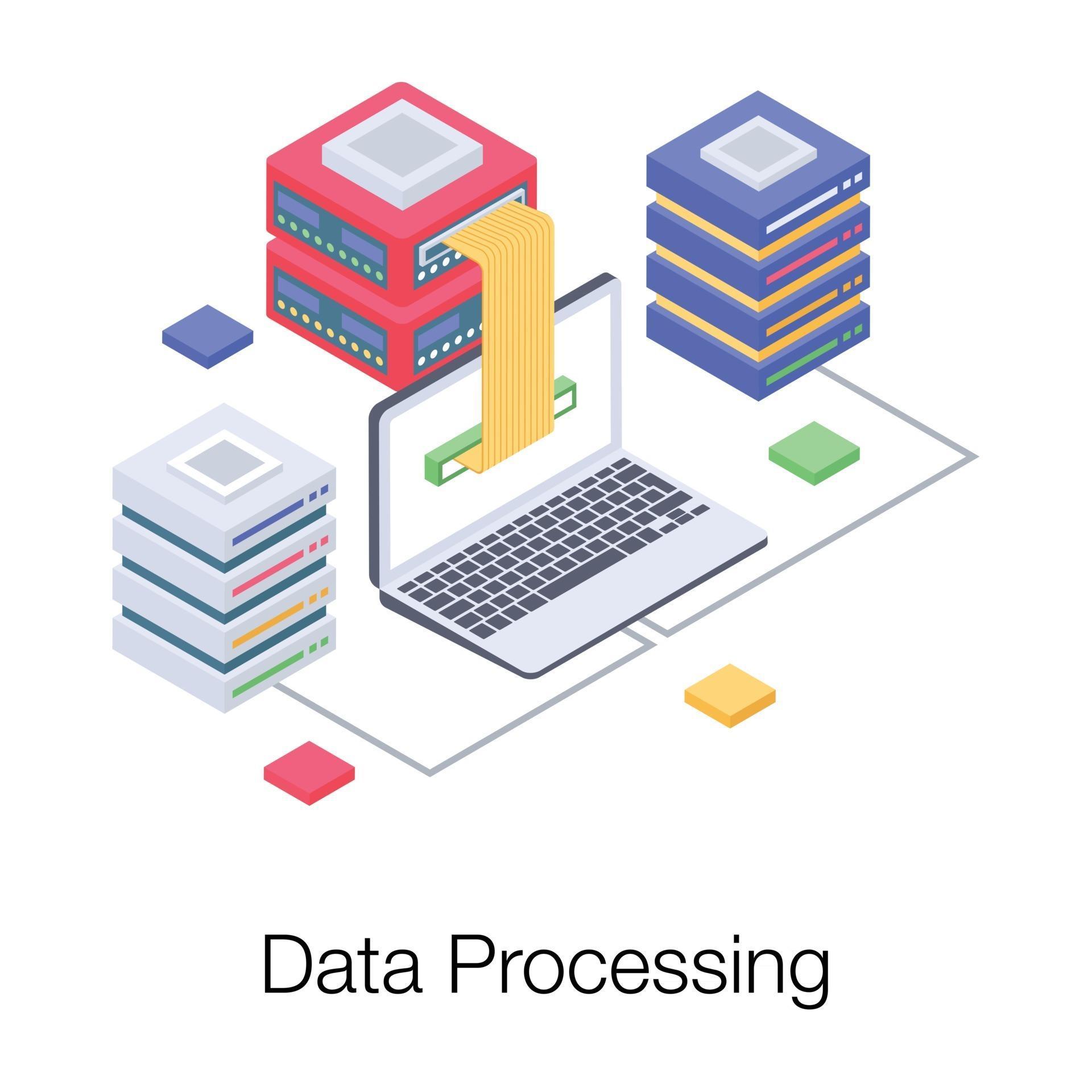 Database Processing Concepts 2888607 Vector Art at Vecteezy