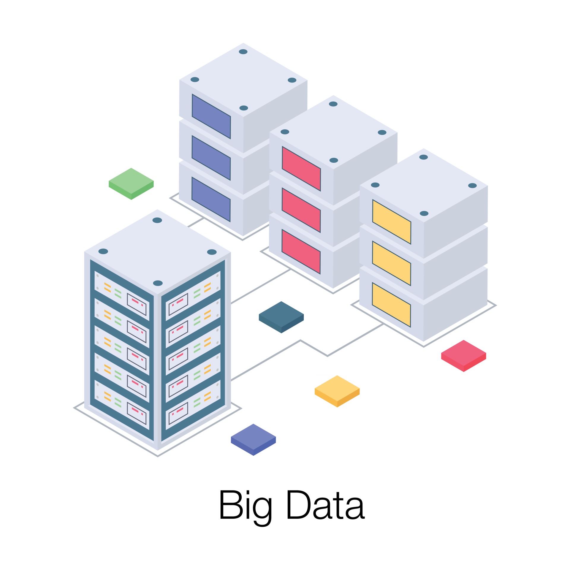 Big Data Concepts 2888609 Vector Art at Vecteezy