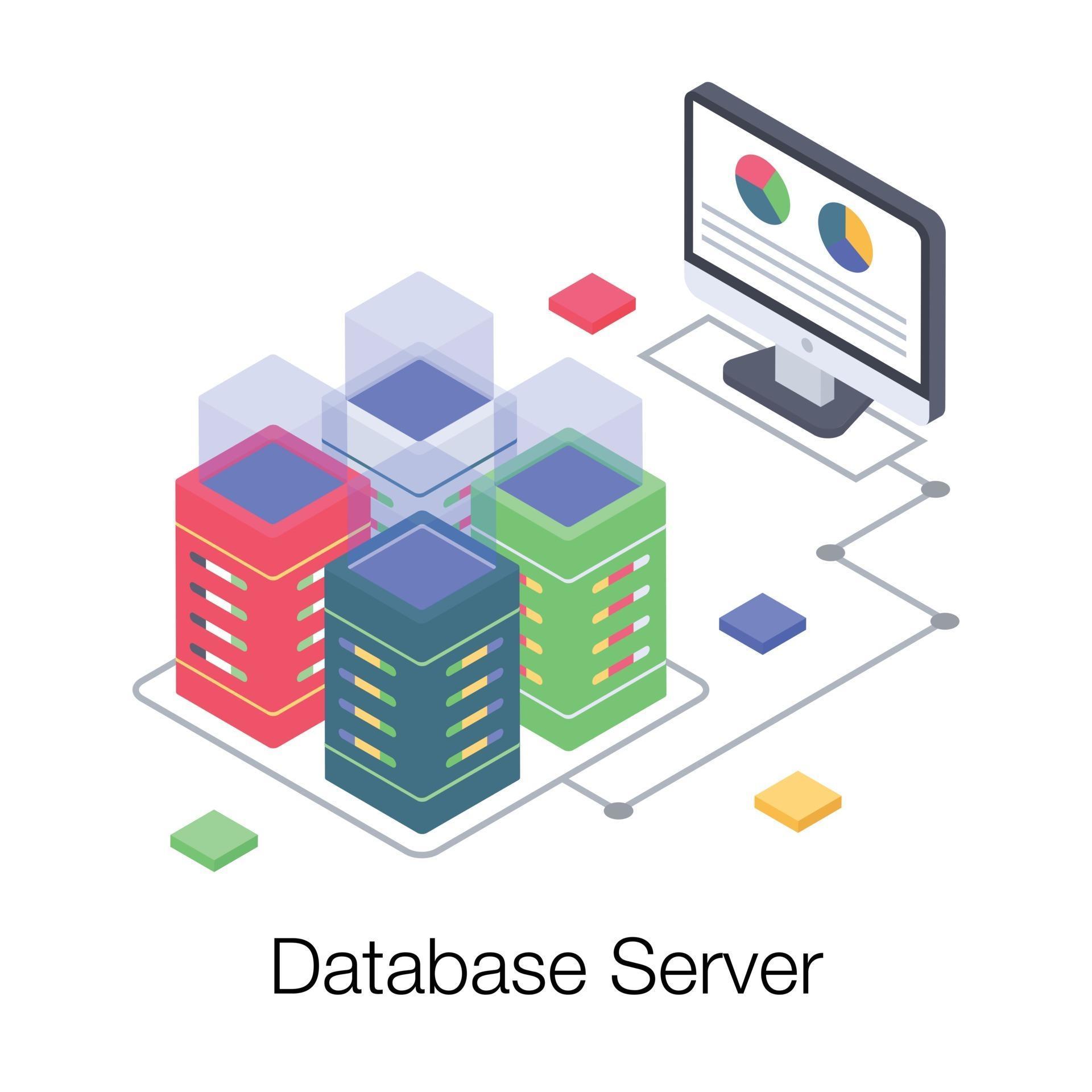 Database Server Concepts 2888612 Vector Art at Vecteezy
