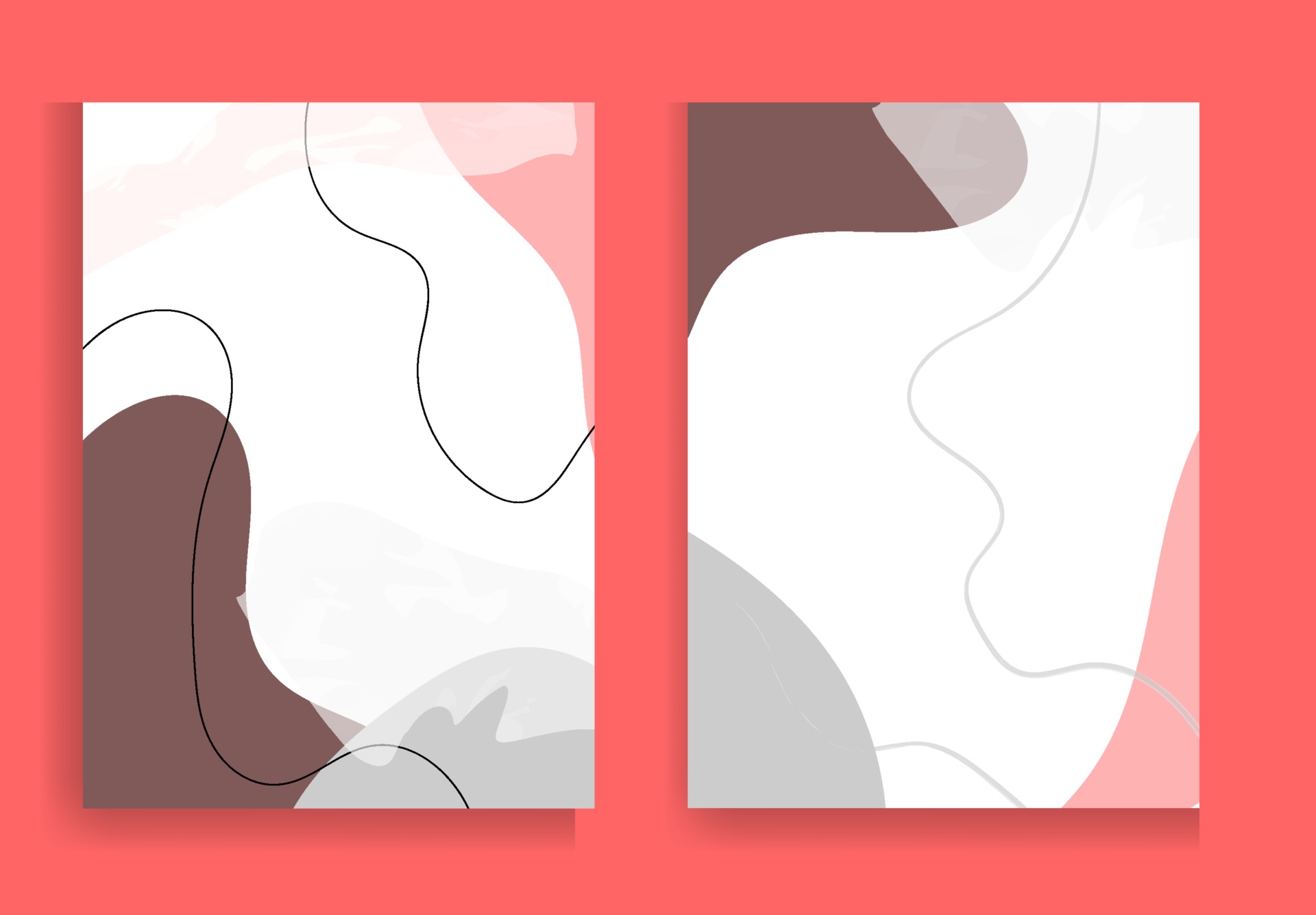 abstract background with two frames 2889784 Vector Art at Vecteezy