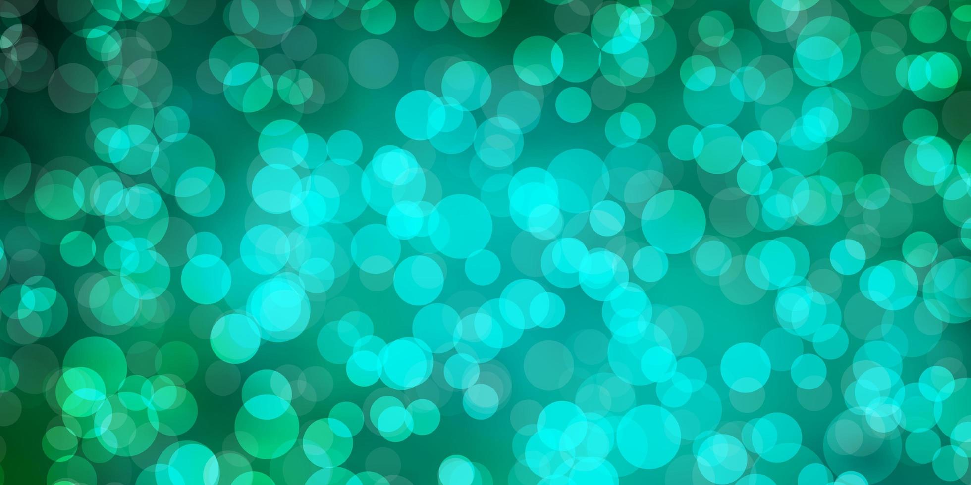 Light Green vector layout with circle shapes. 2890058 Vector Art at ...