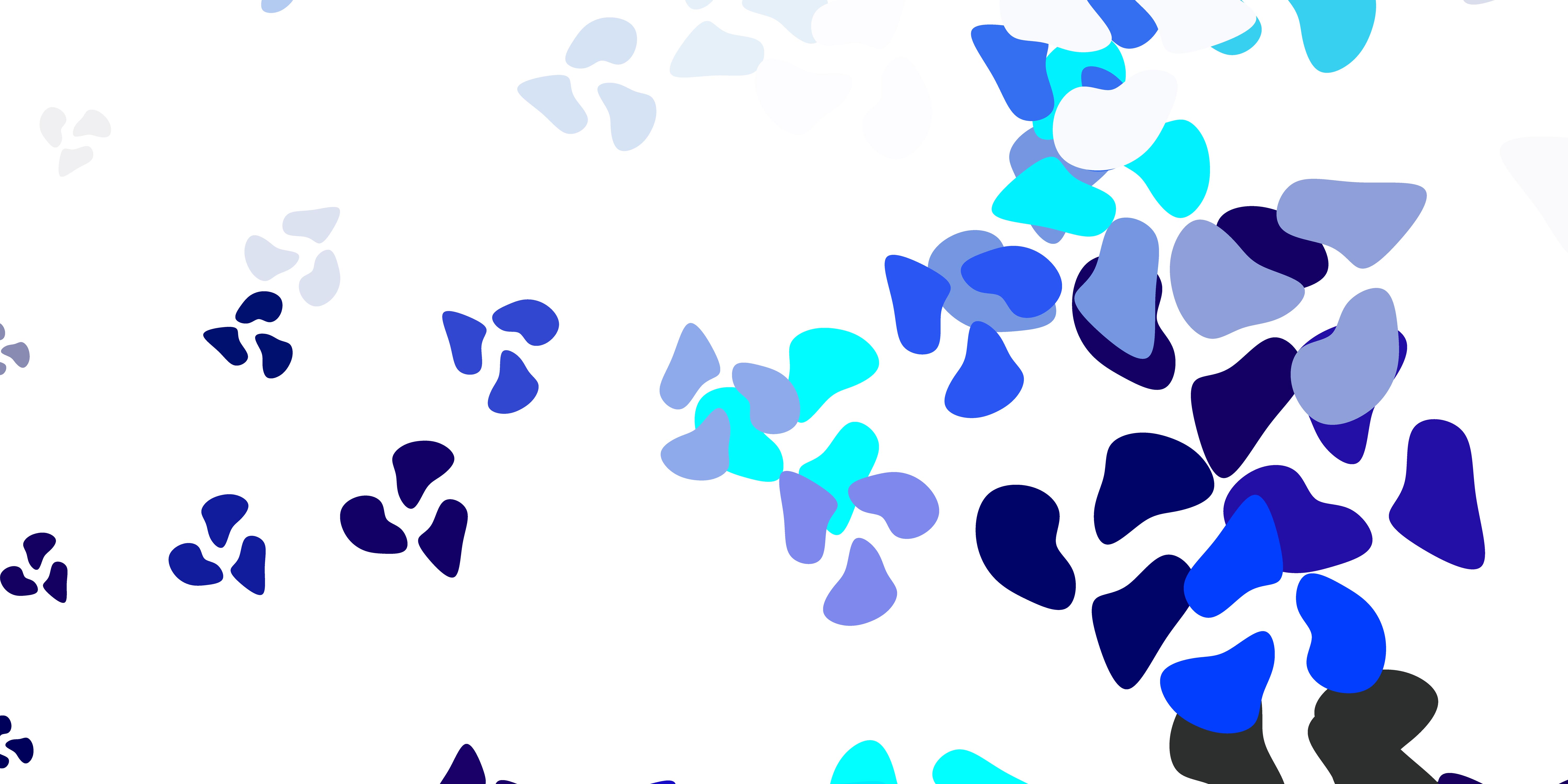 Light blue vector pattern with abstract shapes. 2891234 Vector Art at ...