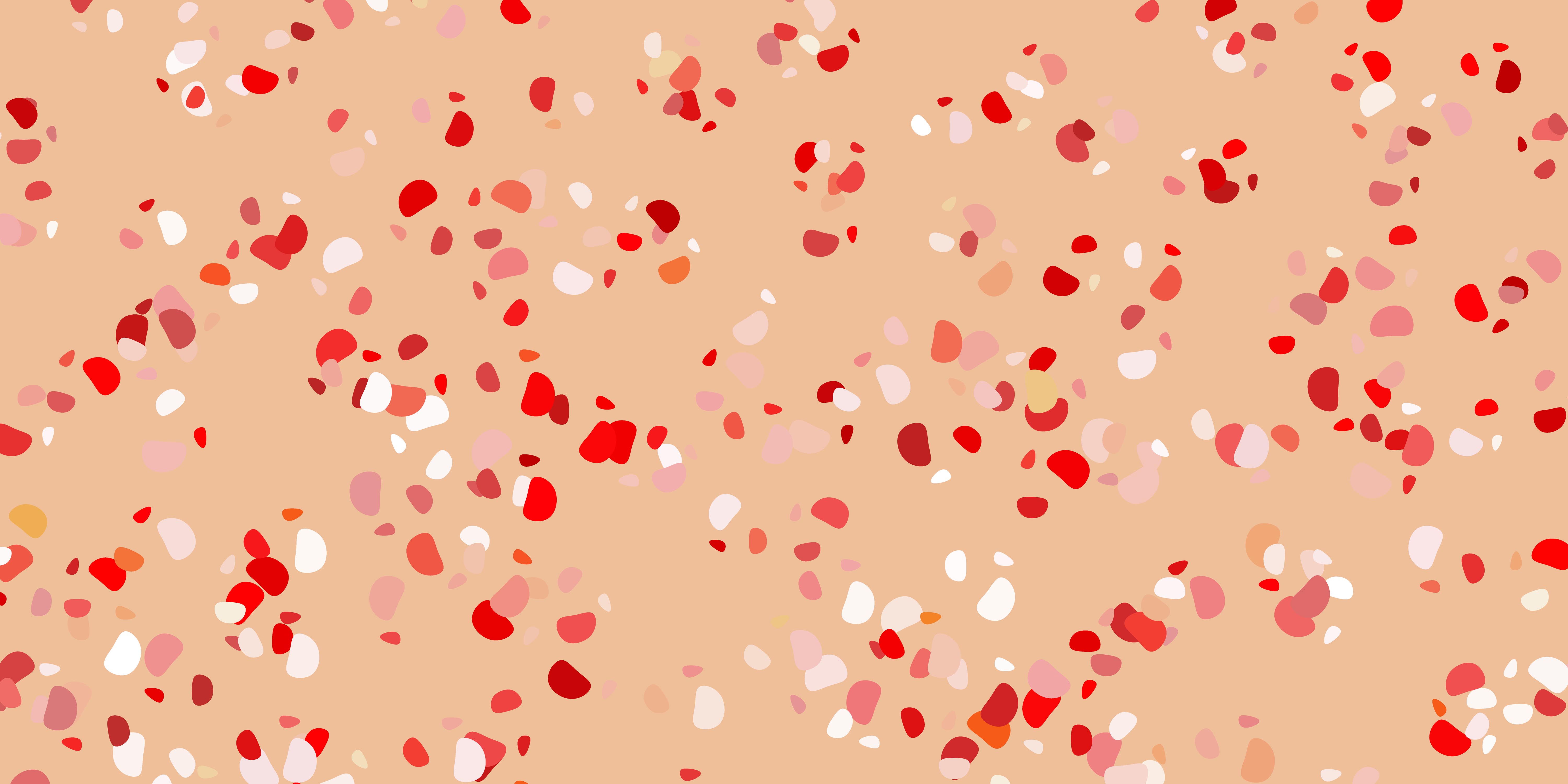 Light Orange Vector Pattern With Abstract Shapes 2891345 Vector Art At Vecteezy