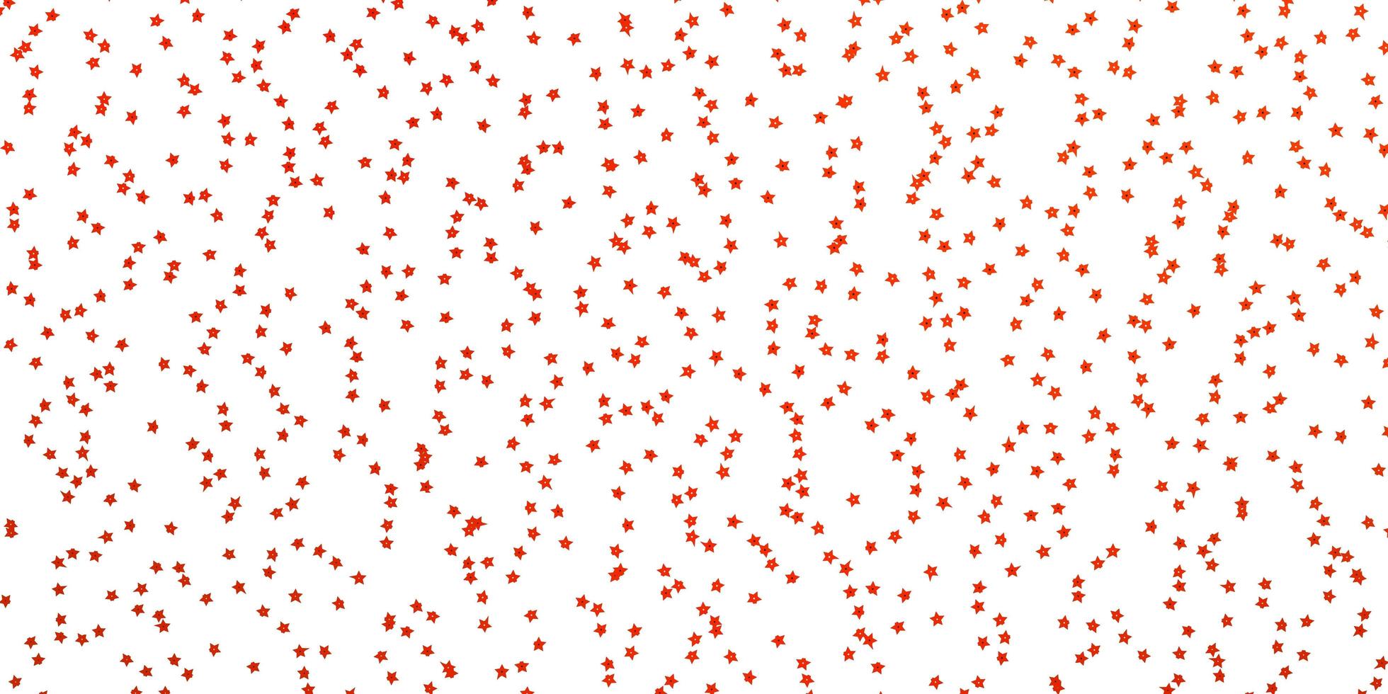 Dark Orange Vector Pattern With Abstract Stars 2892023 Vector Art At Vecteezy