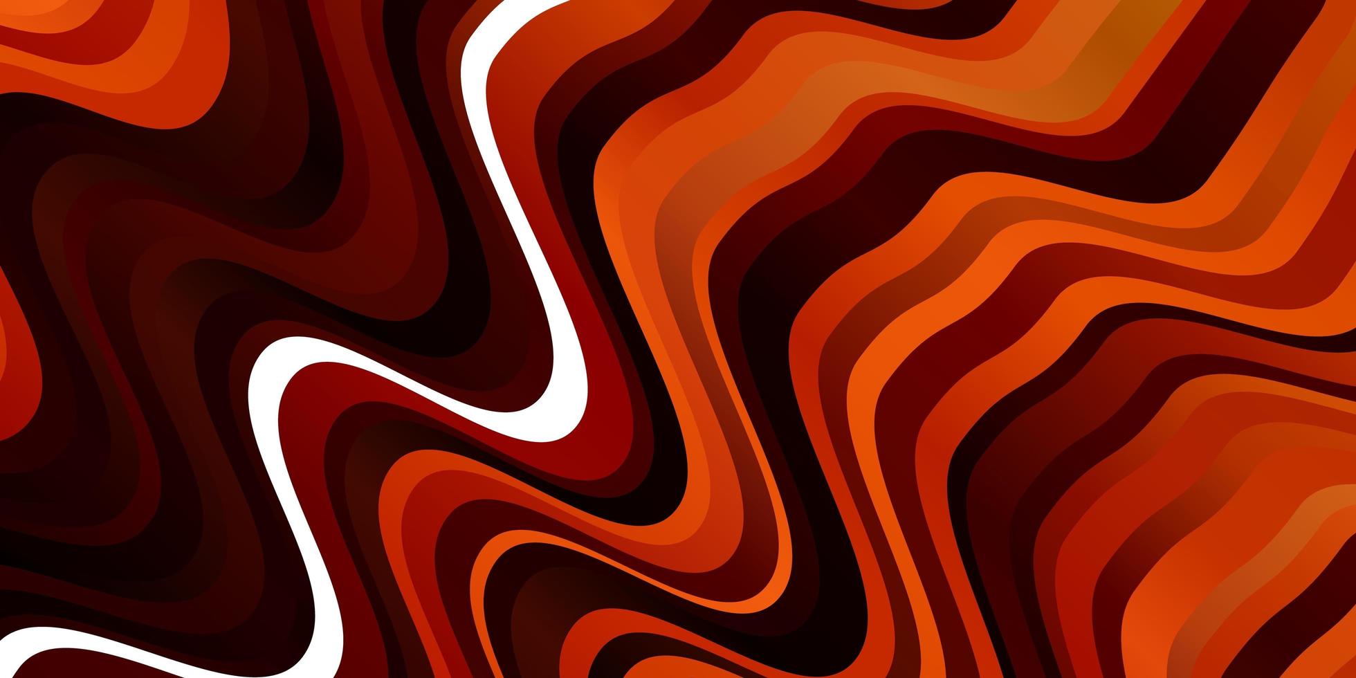 Dark Orange Vector Pattern With Wry Lines 2892161 Vector Art At Vecteezy