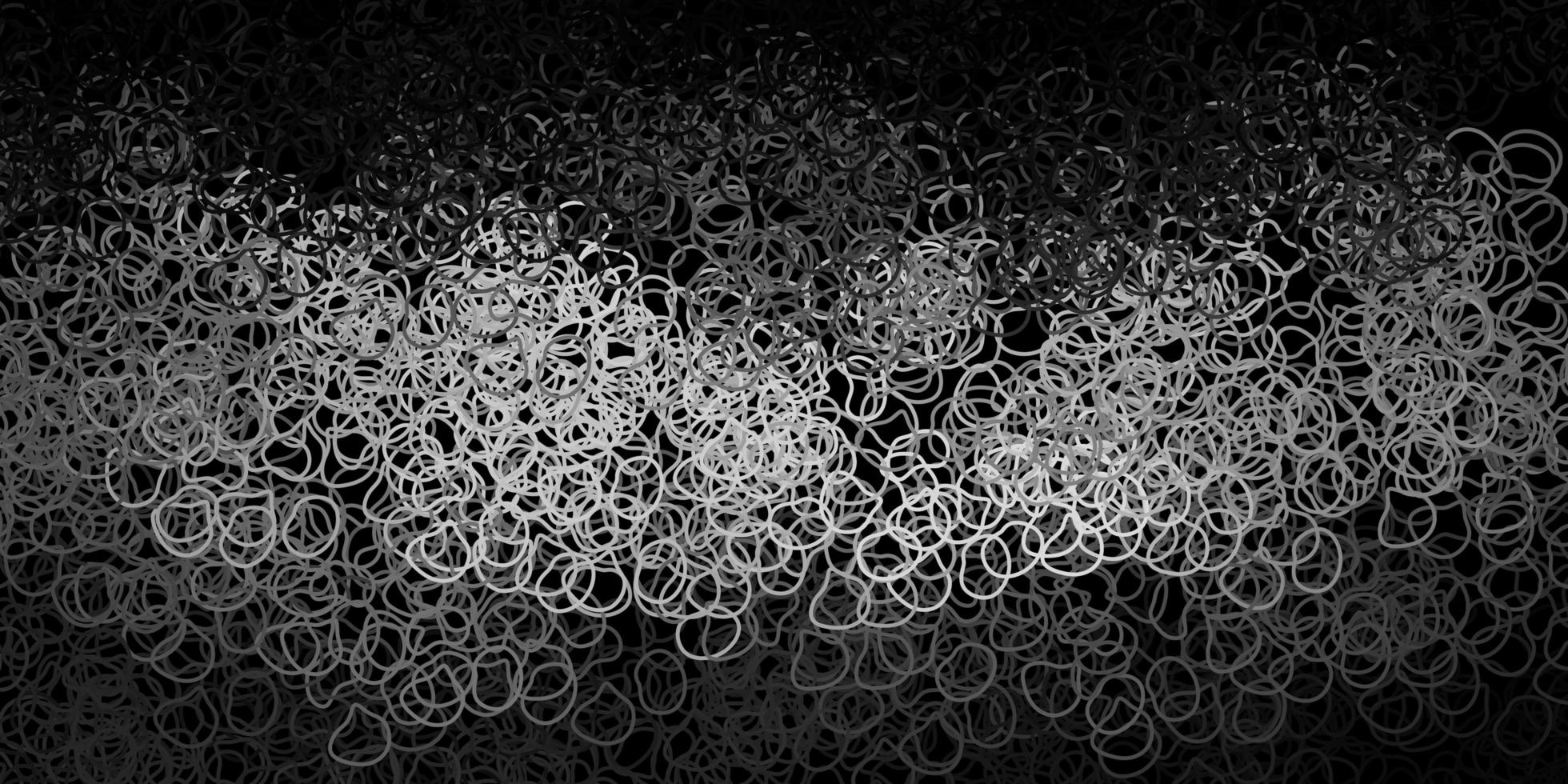 Dark gray vector pattern with abstract shapes. 2893531 Vector Art at ...