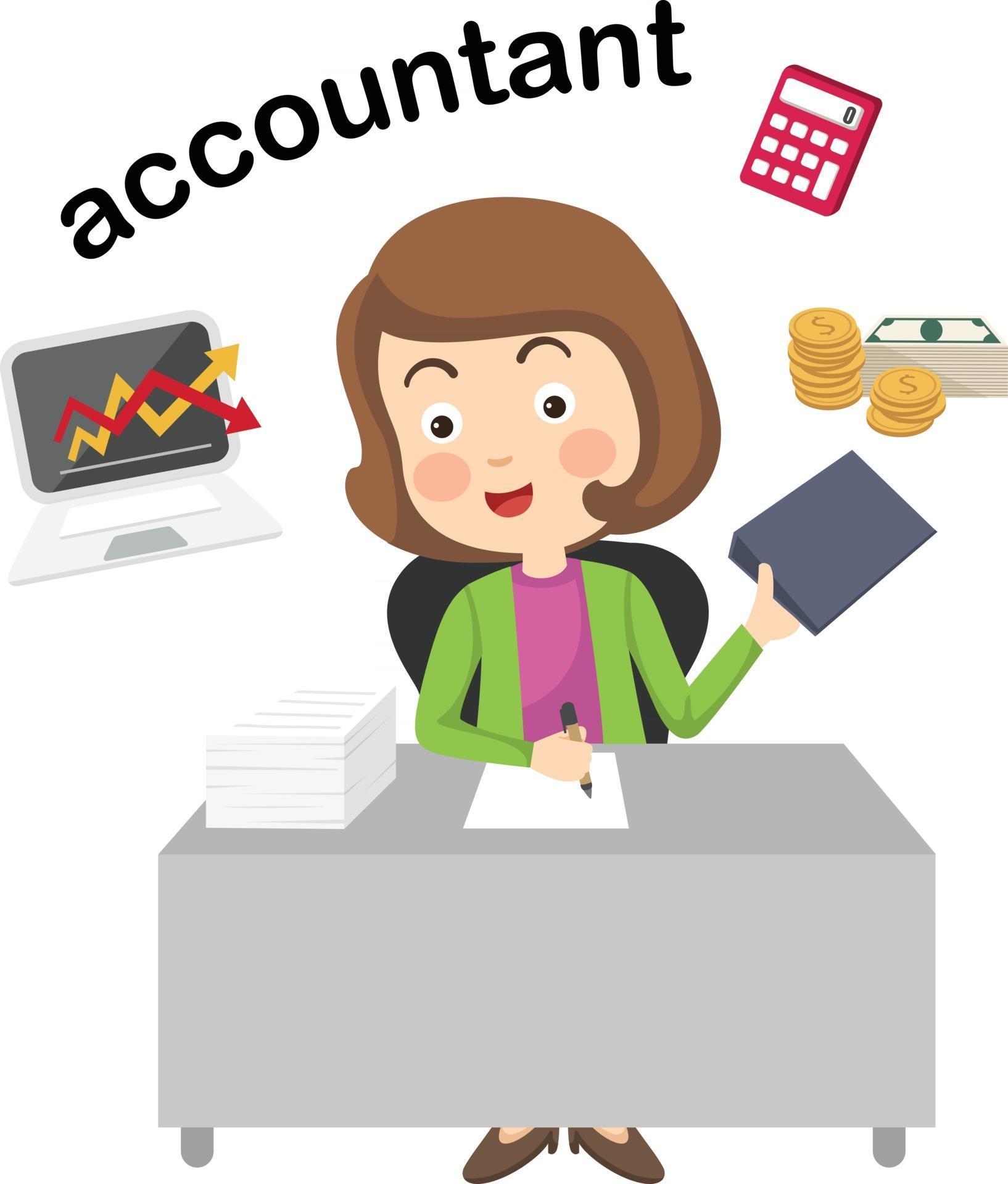 Profession accountant.vector illustration. 2894653 Vector Art at Vecteezy Profession accountant.vector illustration. 2894653 Vector Art at Vecteezy