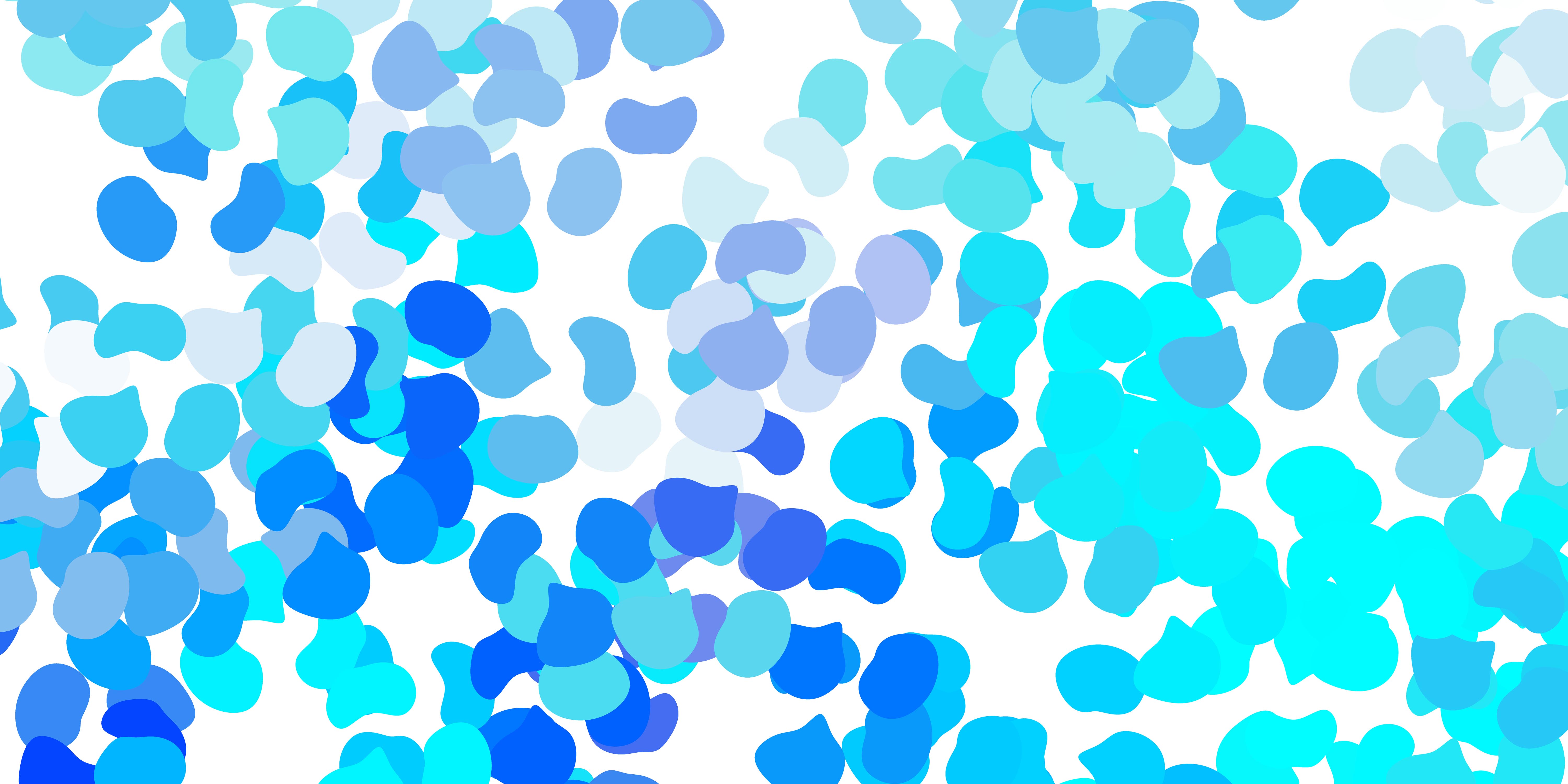 Light blue vector pattern with abstract shapes. 2895689 Vector Art at ...