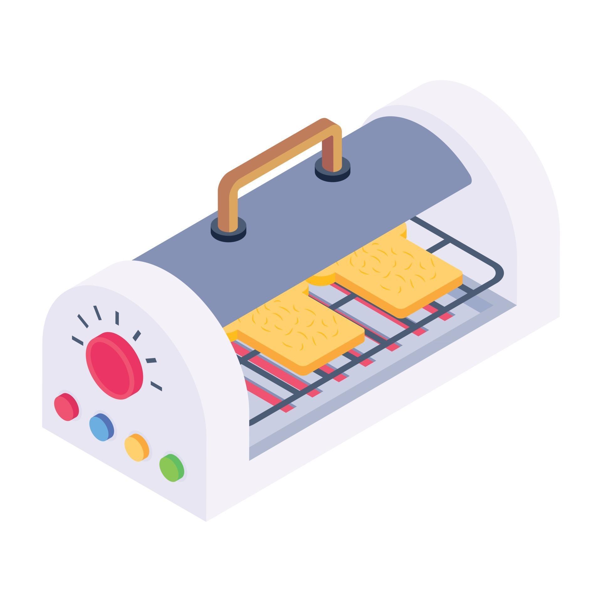 Bread Maker Machine 2896478 Vector Art at Vecteezy