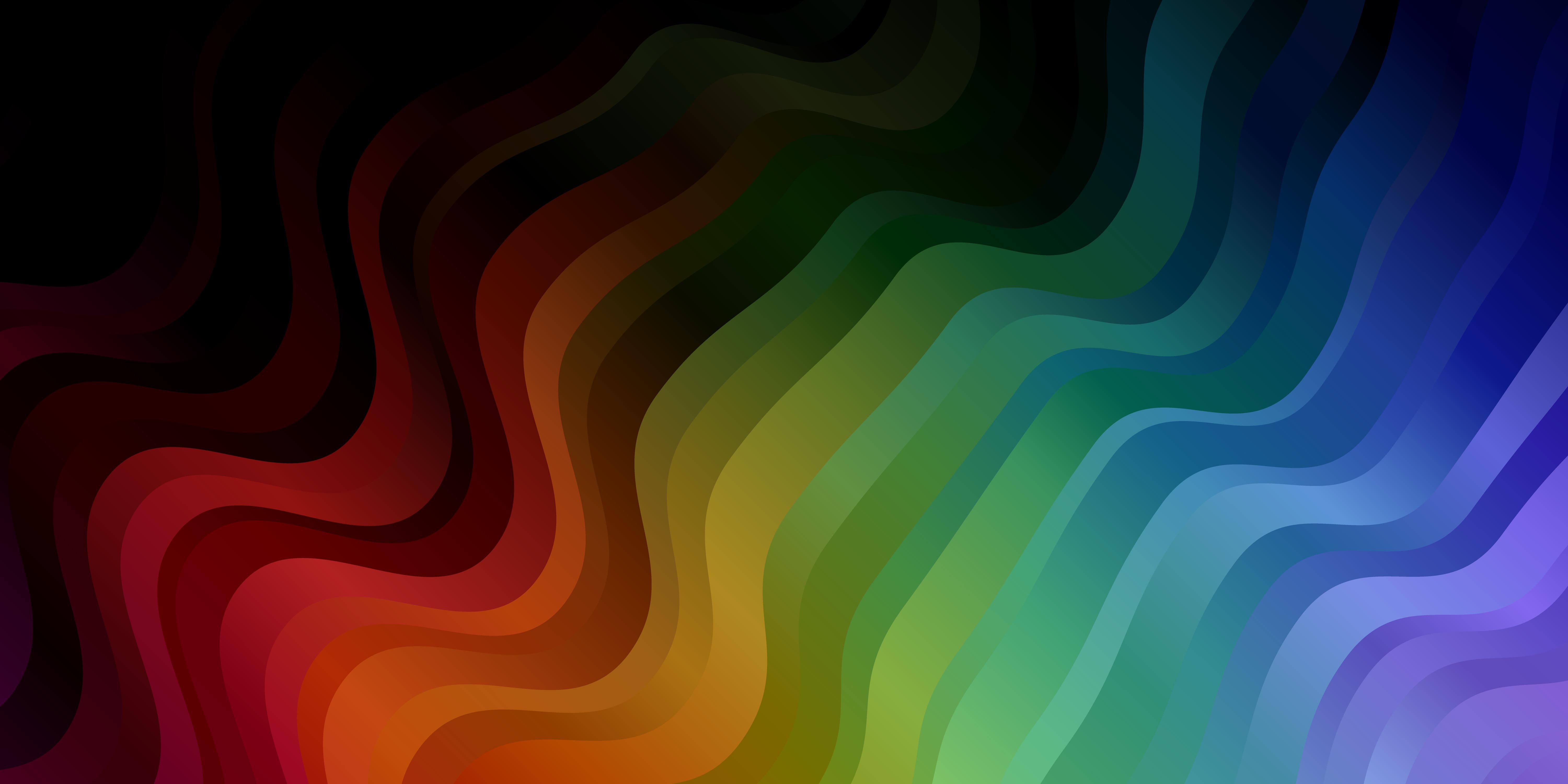 Dark Multicolor Vector Texture With Circular Arc 2897098 Vector Art At Vecteezy