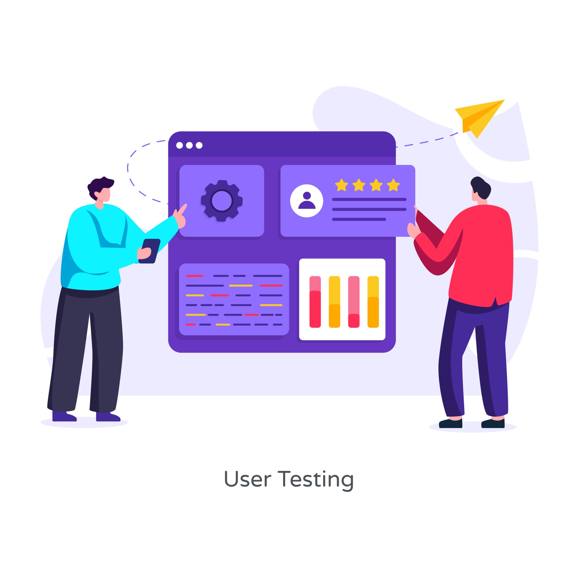 Web User Testing 2902274 Vector Art at Vecteezy