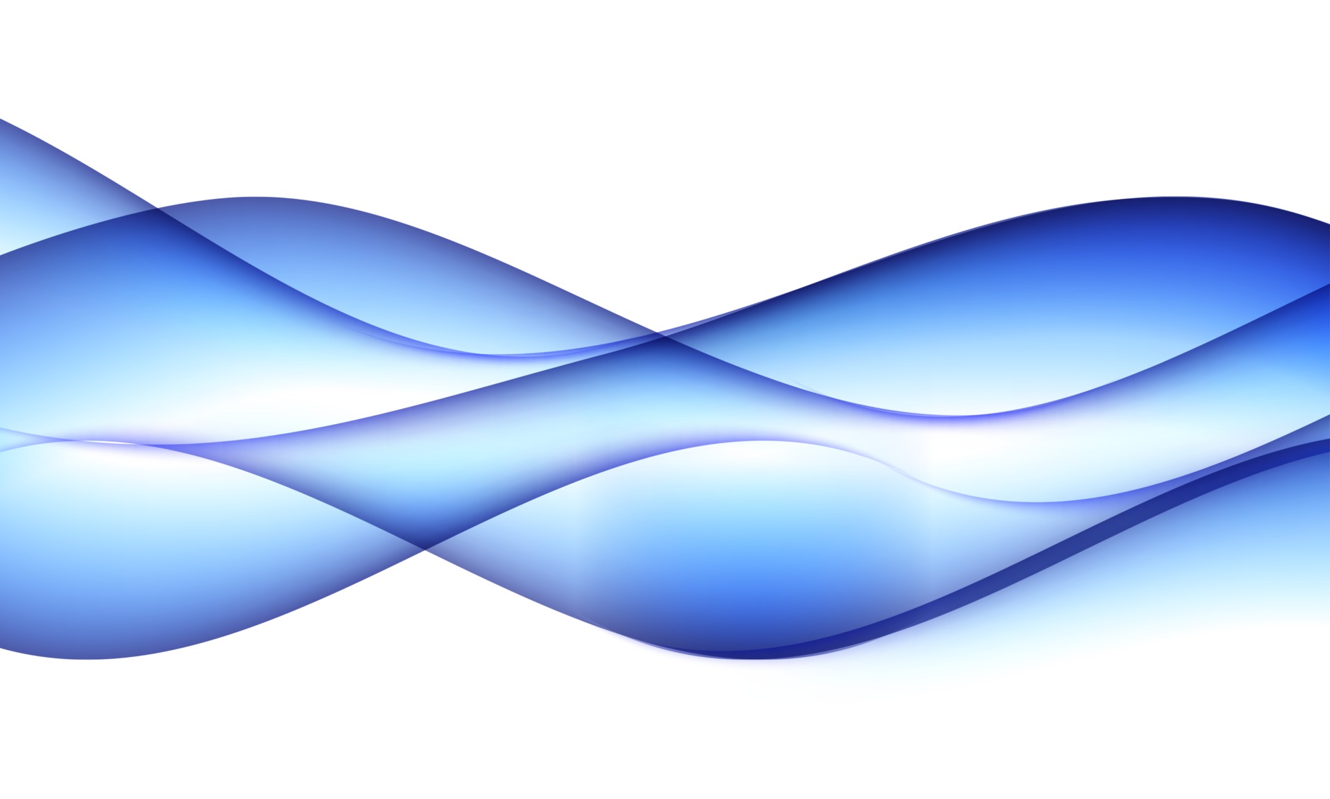 Abstract Wave Set on White Background. Vector Illustration 2904113 ...