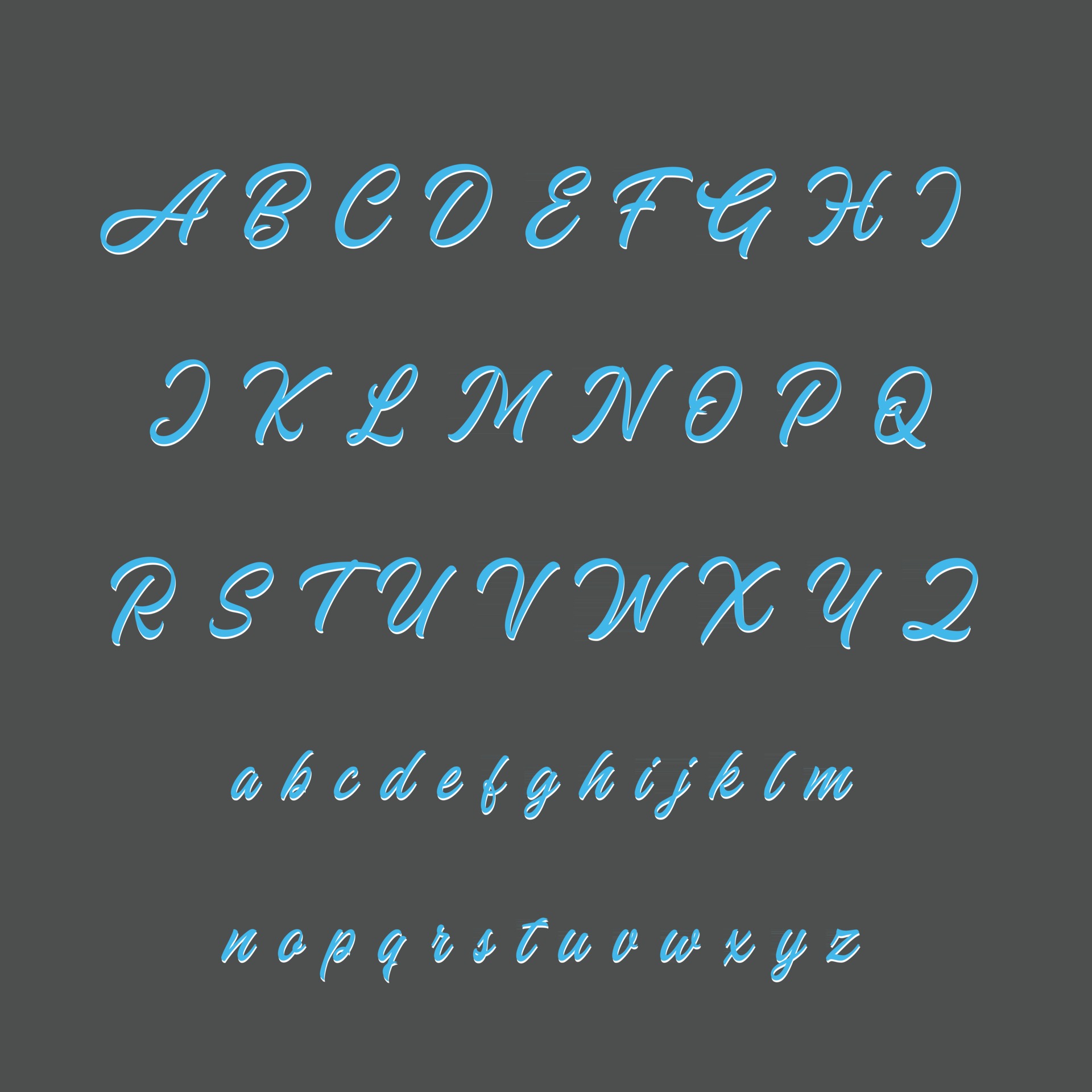 Script Alphabet