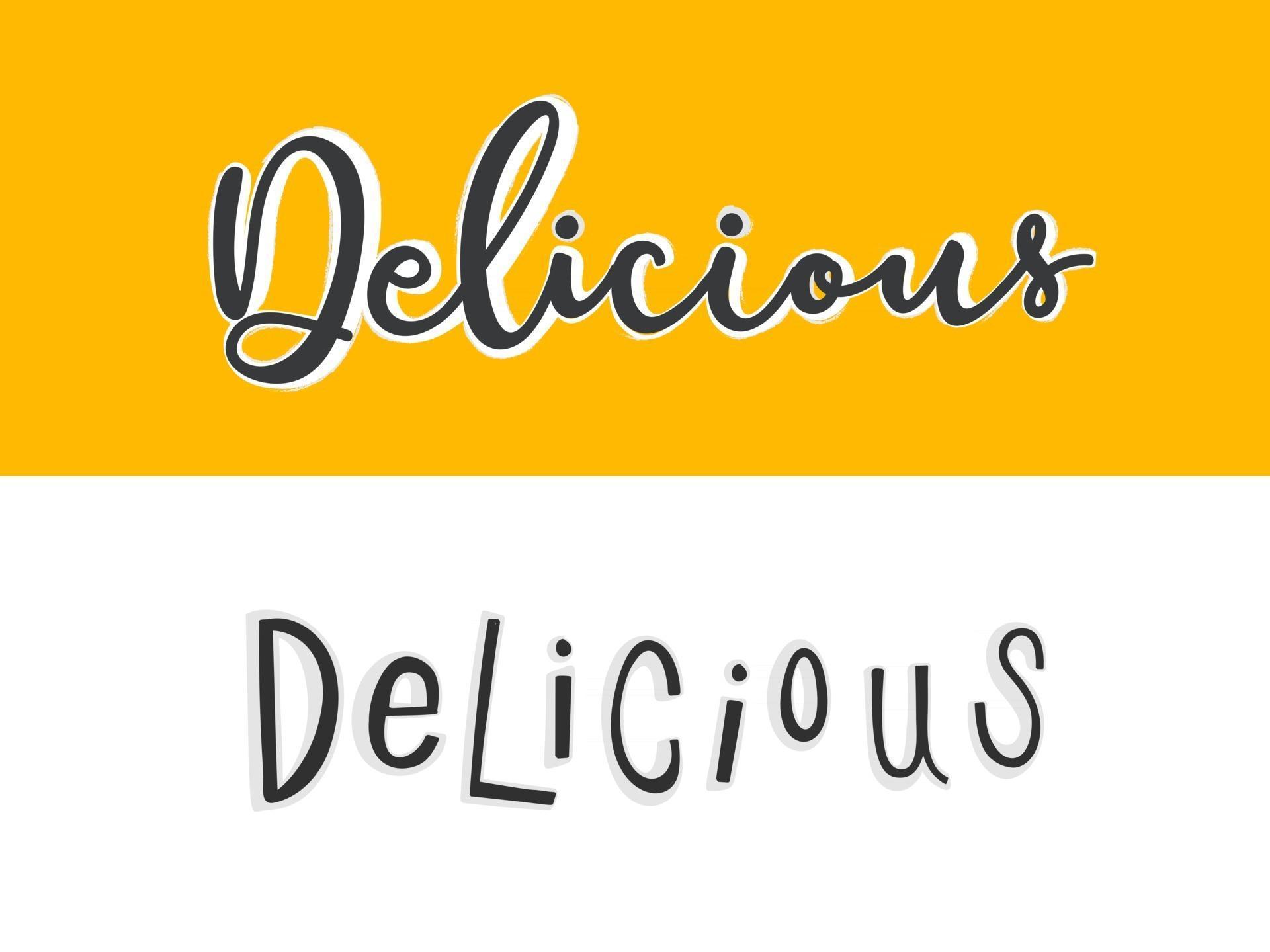 Delicious food logo vector. 2909301 Vector Art at Vecteezy