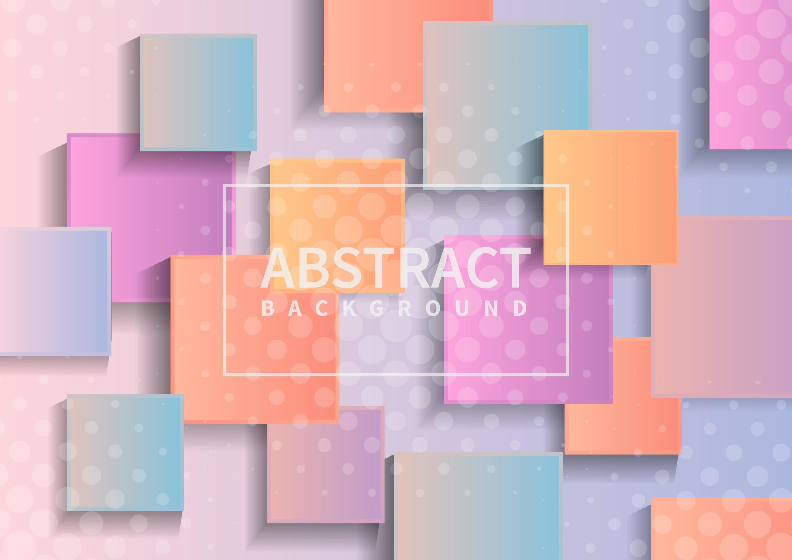 Abstract modern squares geometric colorful pattern overlay background ...