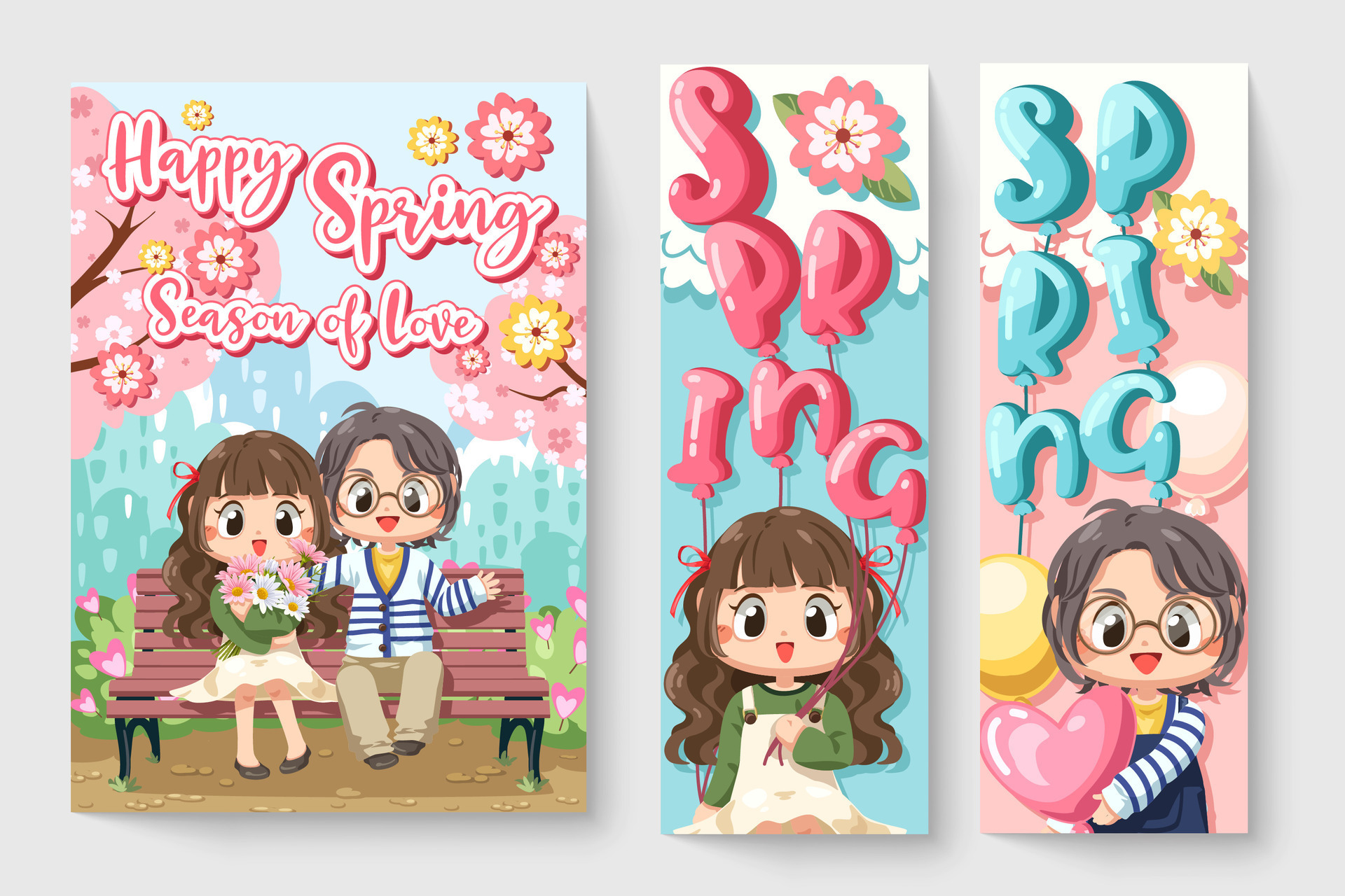 beautiful spring banner background 2918329 Vector Art at Vecteezy