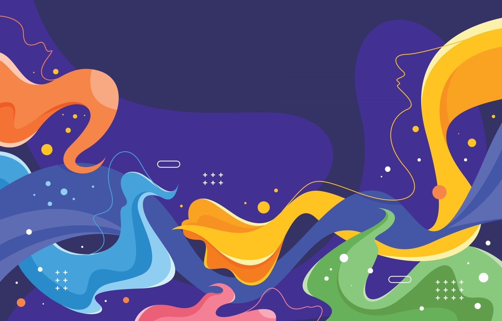 Abstract Colorful Shapes Background 2926552 Vector Art at Vecteezy