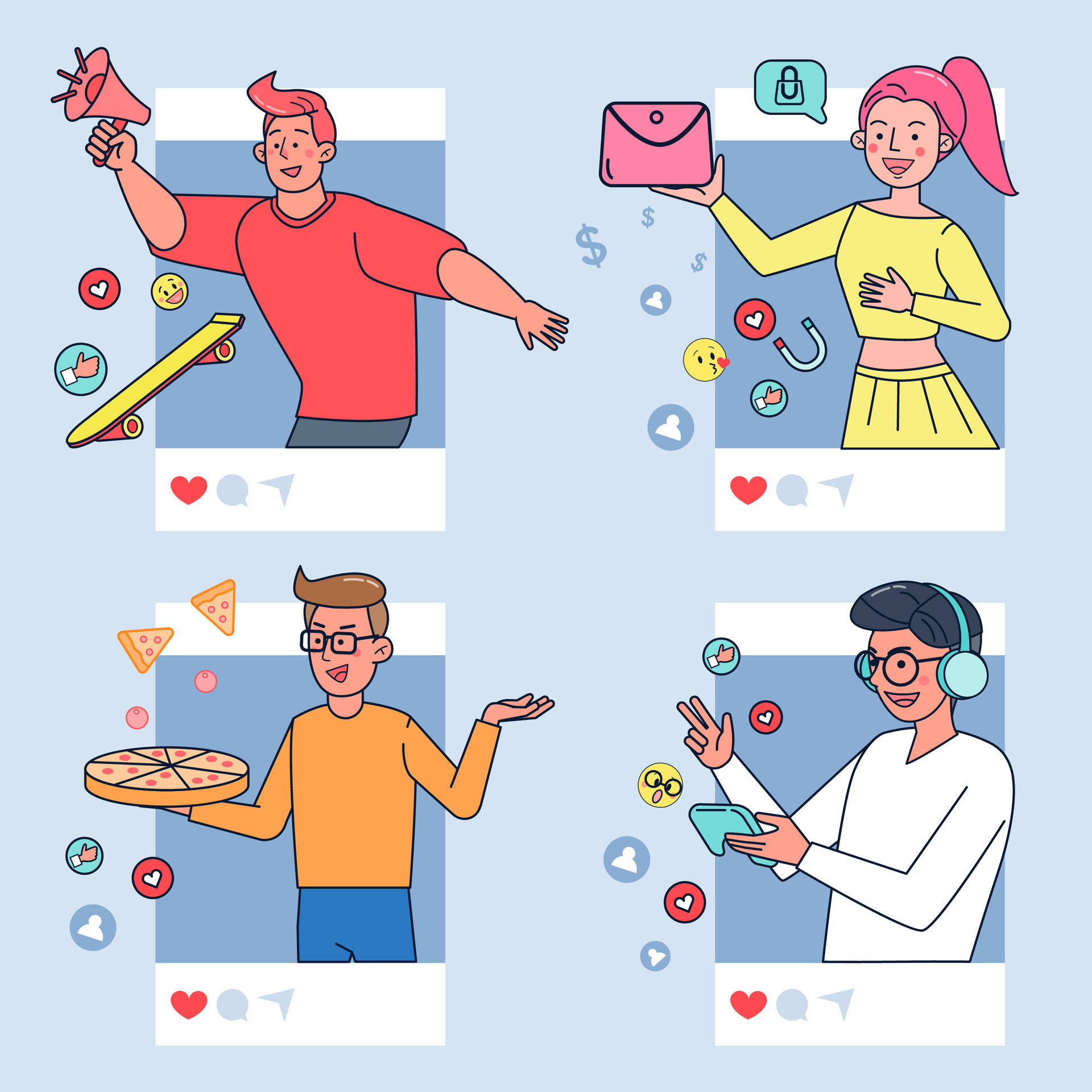 Livestream selling illustration vector. 2928467 Vector Art at Vecteezy Livestream selling illustration vector. 2928467 Vector Art at Vecteezy