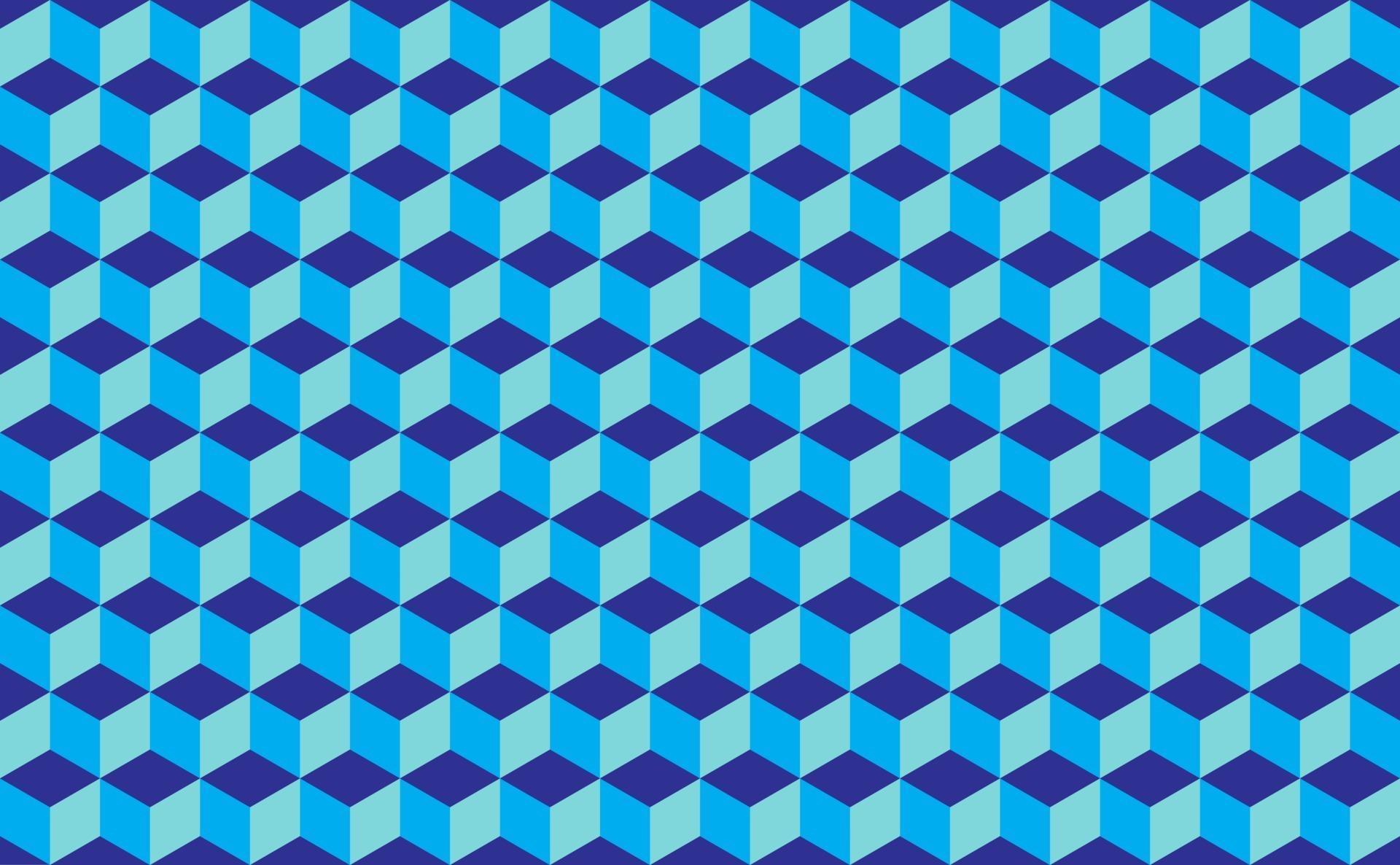 Abstract Isometric cube Shape Background. Seamless pattern vector ...