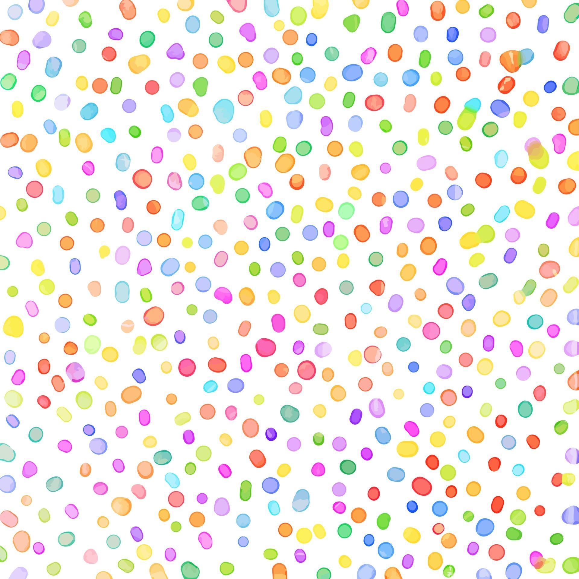 Rainbow Watercolor Random Polka Dots 2929726 Vector Art at Vecteezy