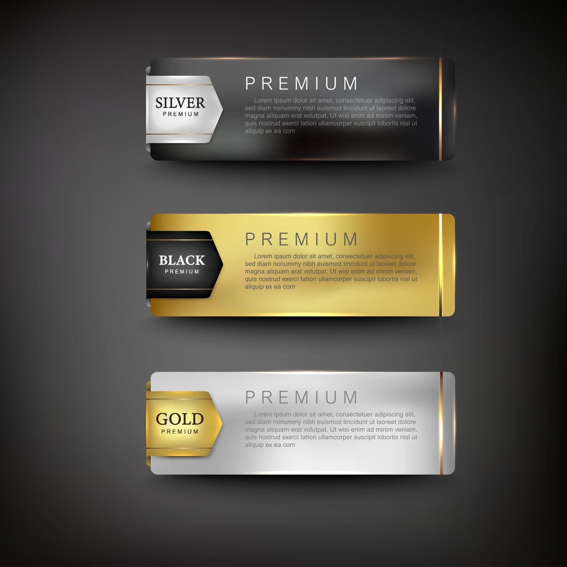 Premium web Buttons set 2930941 Vector Art at Vecteezy