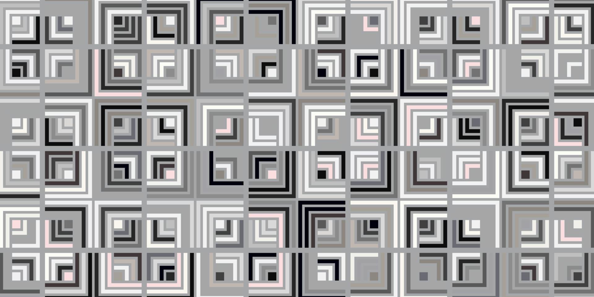 Abstract geometric seamless rectangle pattern gray background design ...