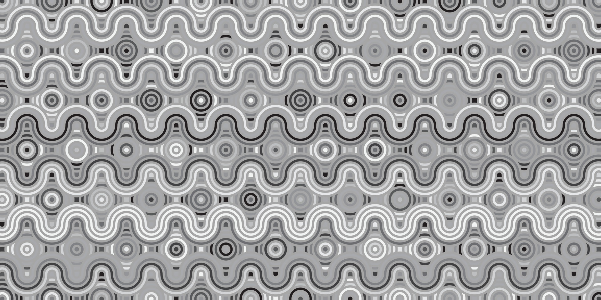 Abstract Geometric Pattern Circles Overlapping Traditional Background