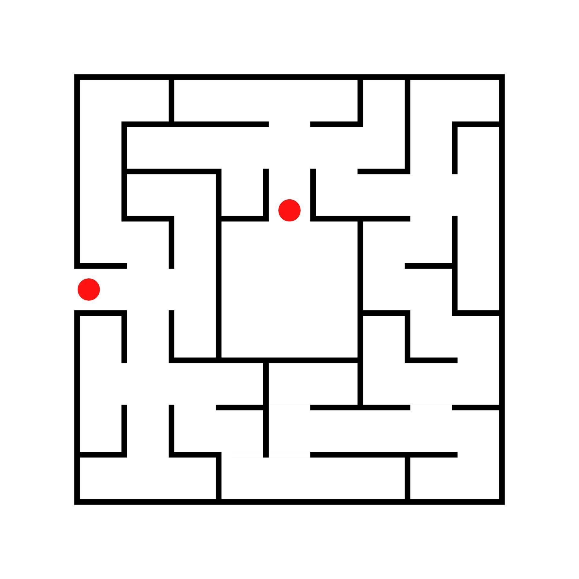 Black abstract square maze with a place for your image. An interesting ... Black abstract square maze with a place for your image. An interesting ...
