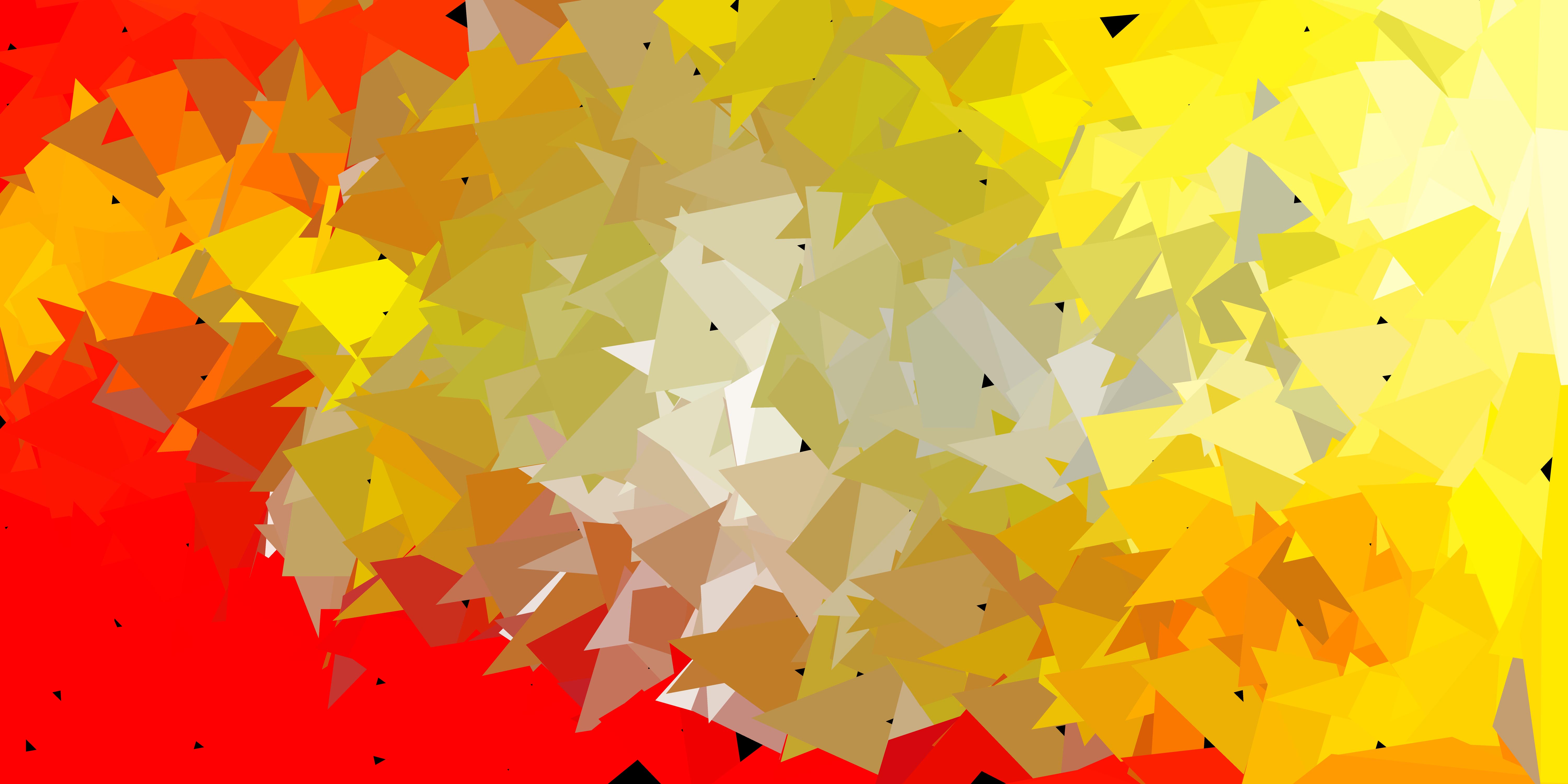 Light orange vector gradient polygon layout. 2938280 Vector Art at Vecteezy