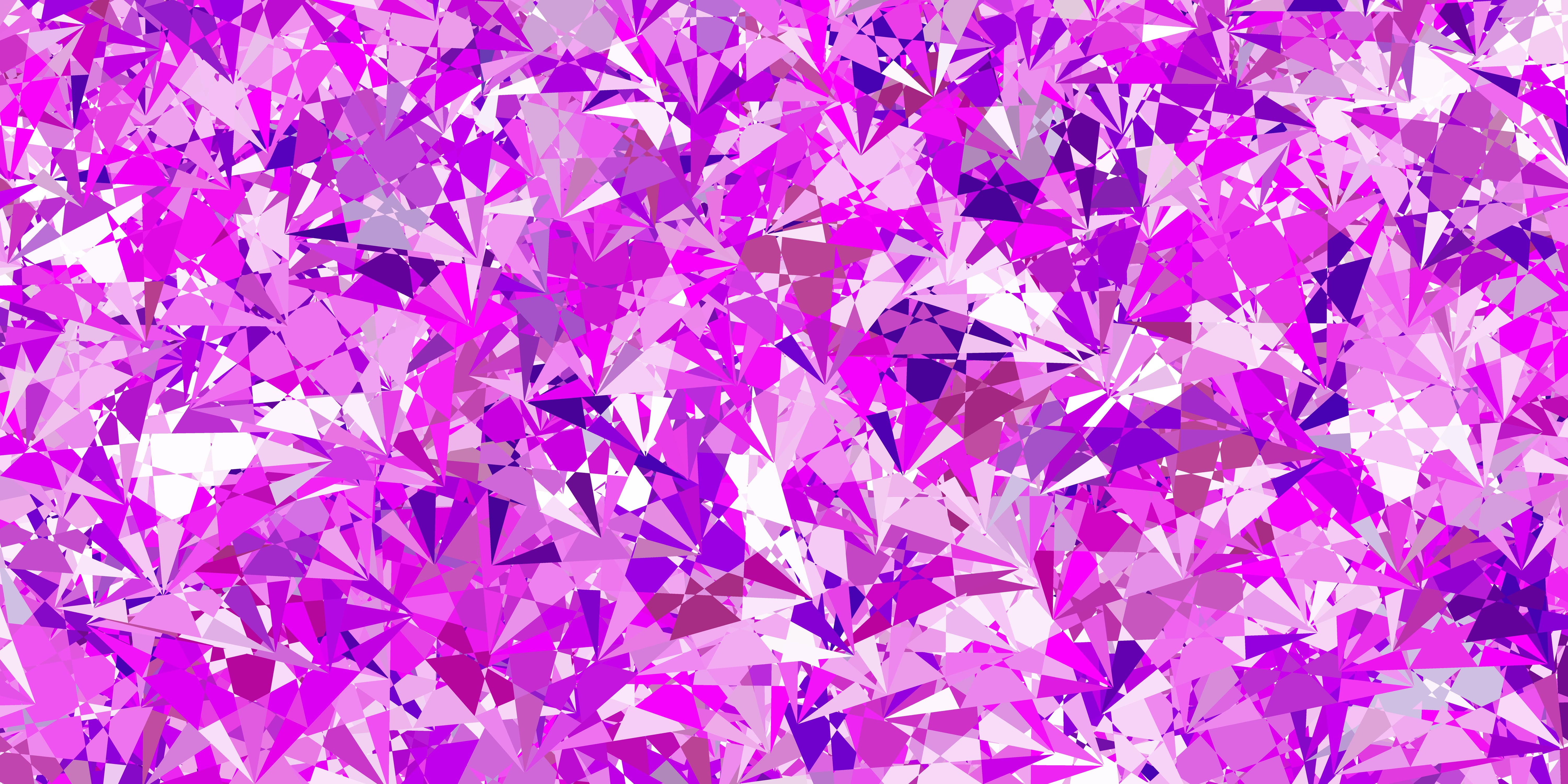 Light Purple vector layout with triangle forms. 2941512 Vector Art at ...