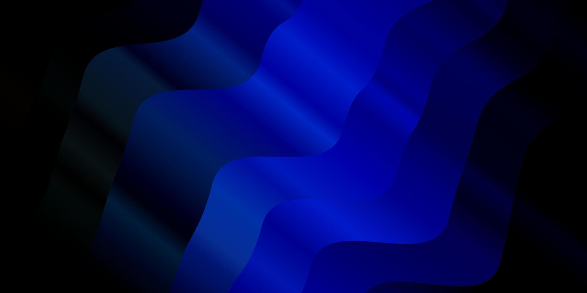 Dark Blue Green Vector Pattern With Curves 2941927 Vector Art At Vecteezy