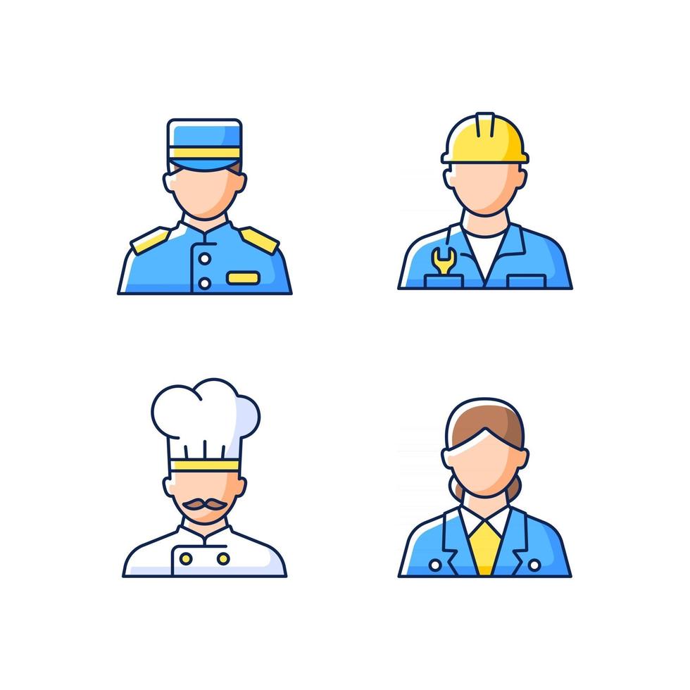 Hotel service RGB color icons set 2945198 Vector Art at Vecteezy Hotel service RGB color icons set 2945198 Vector Art at Vecteezy