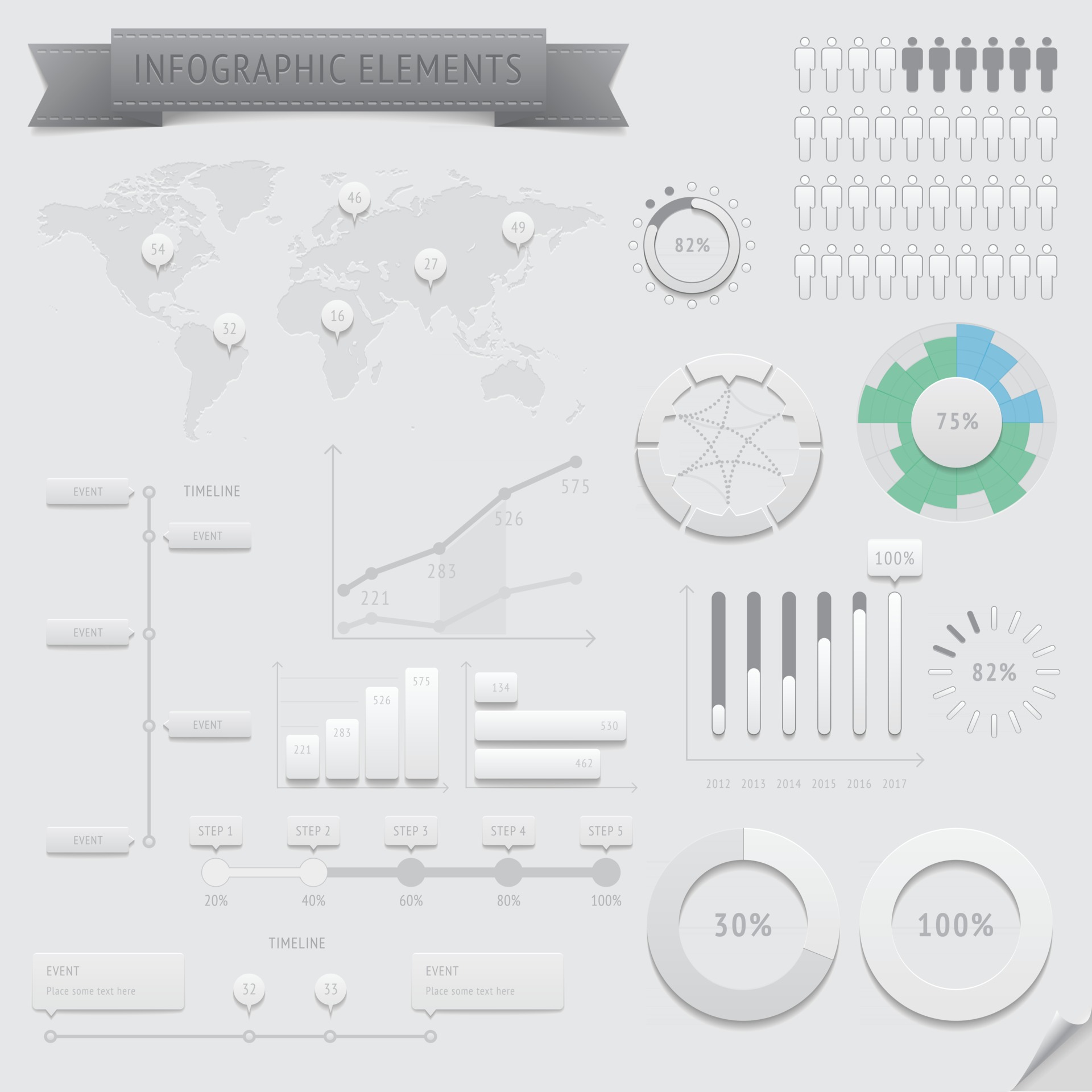 infographic elements vector 2945980 Vector Art at Vecteezy