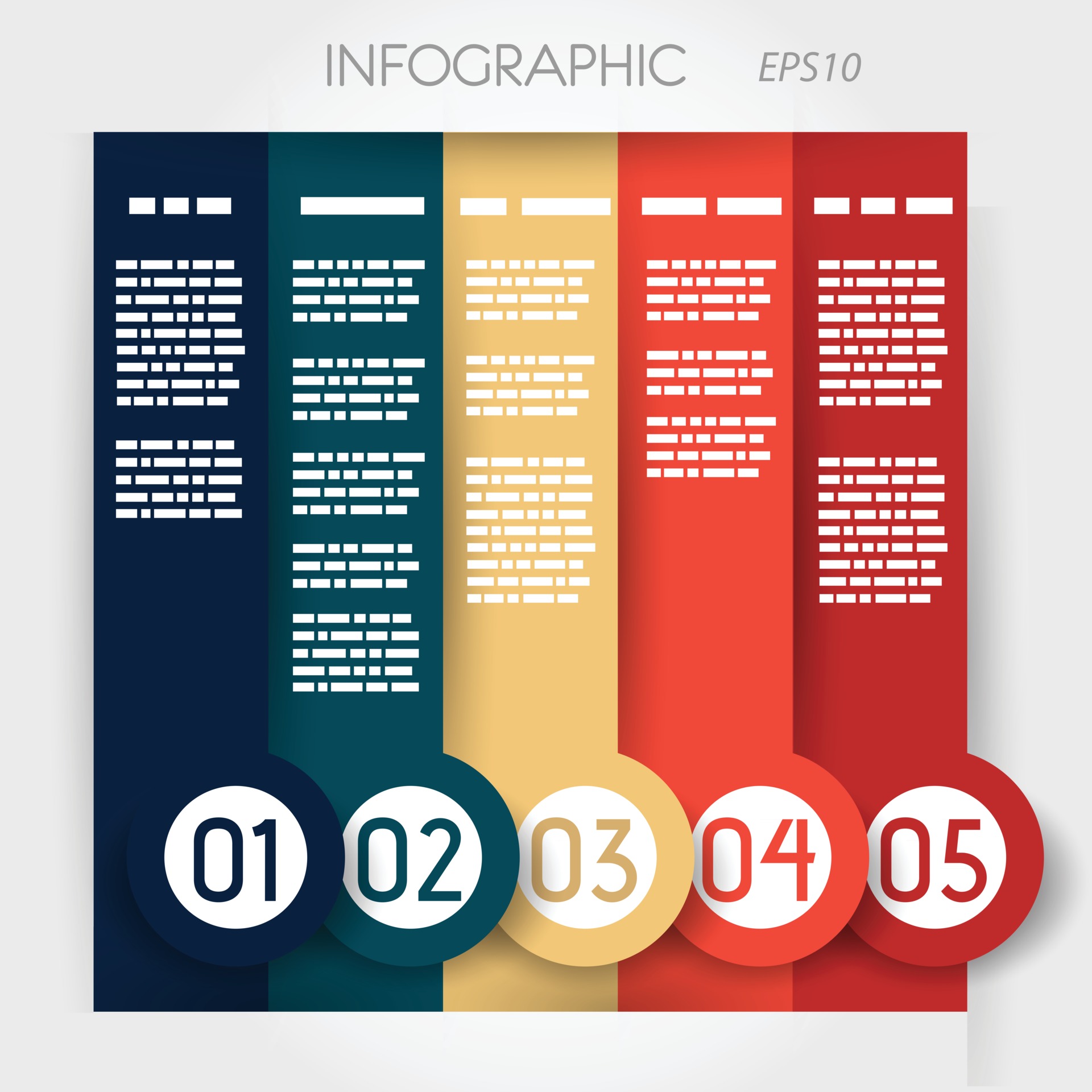 List Vector Infographic 2946095 Vector Art at Vecteezy