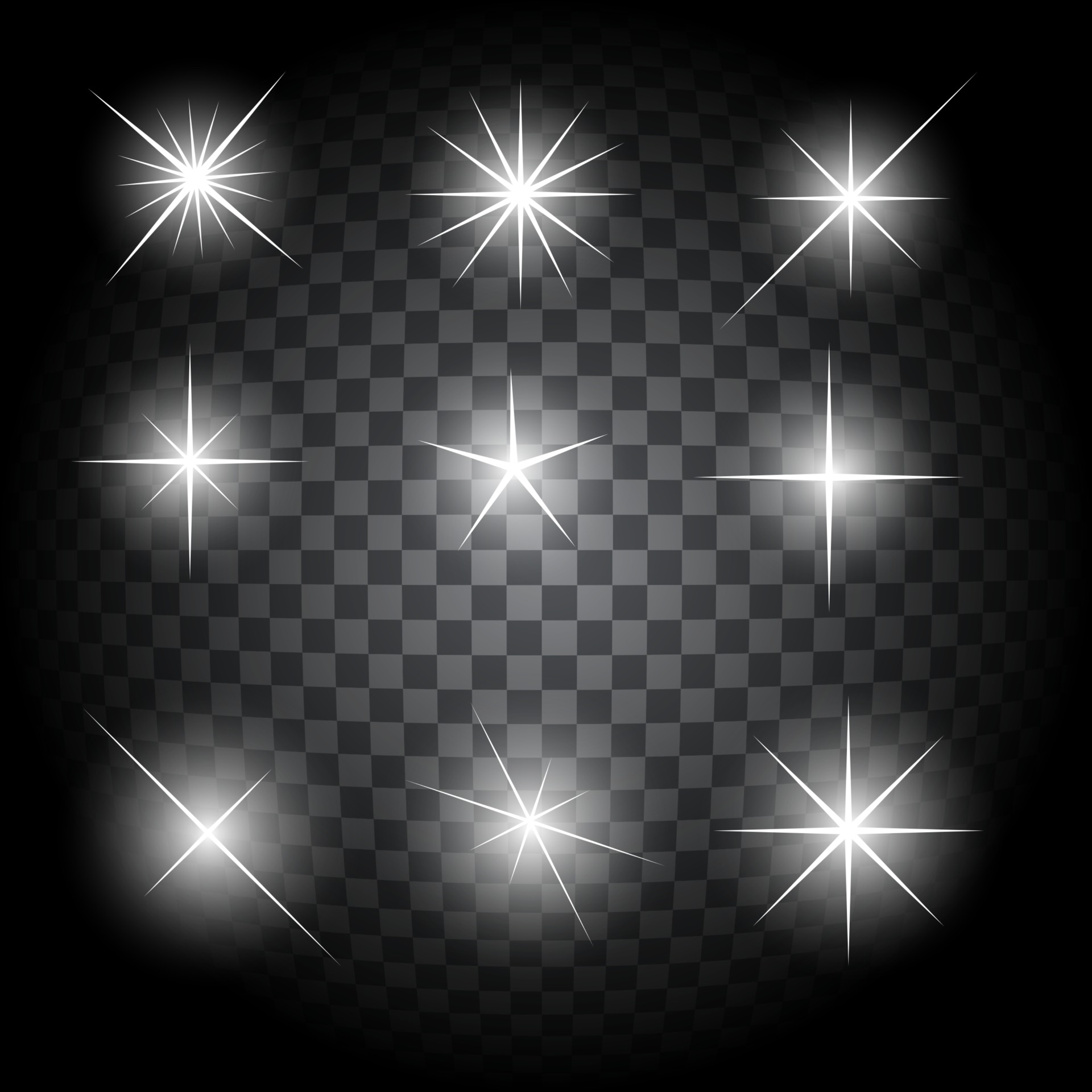 Set of Glowing Light Stars with Sparkles Vector Illustration 2947925 Vector Art at Vecteezy