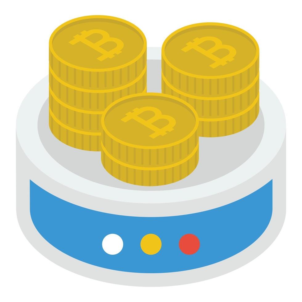 Bitcoins Stack Concepts 2948992 Vector Art at Vecteezy