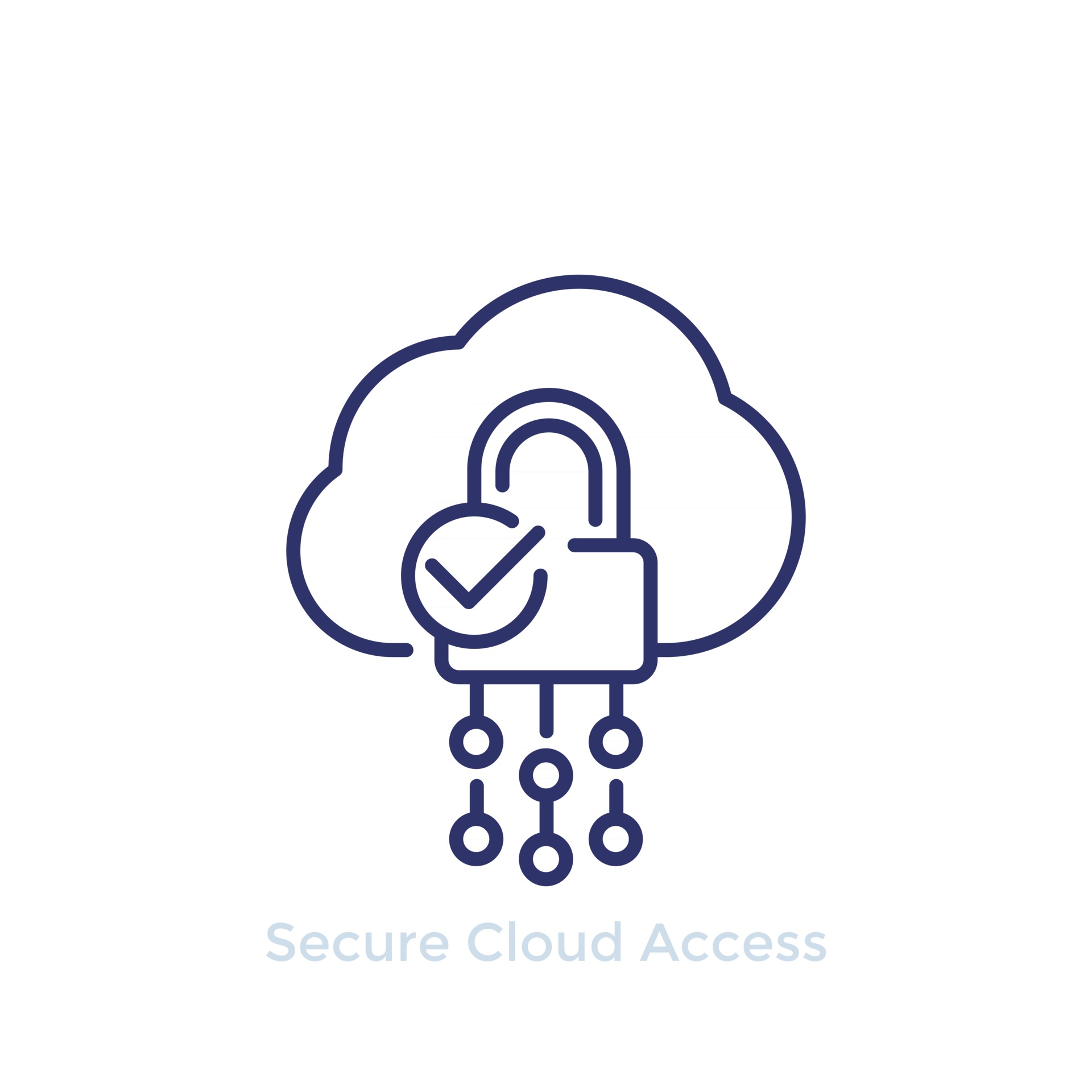 Secure cloud access, protected hosting line icon 2957153 Vector Art at ... Secure cloud access, protected hosting line icon 2957153 Vector Art at ...