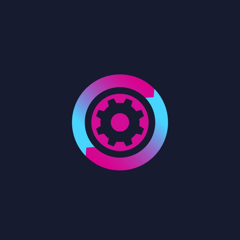 operations icon, vector logo 2957241 Vector Art at Vecteezy