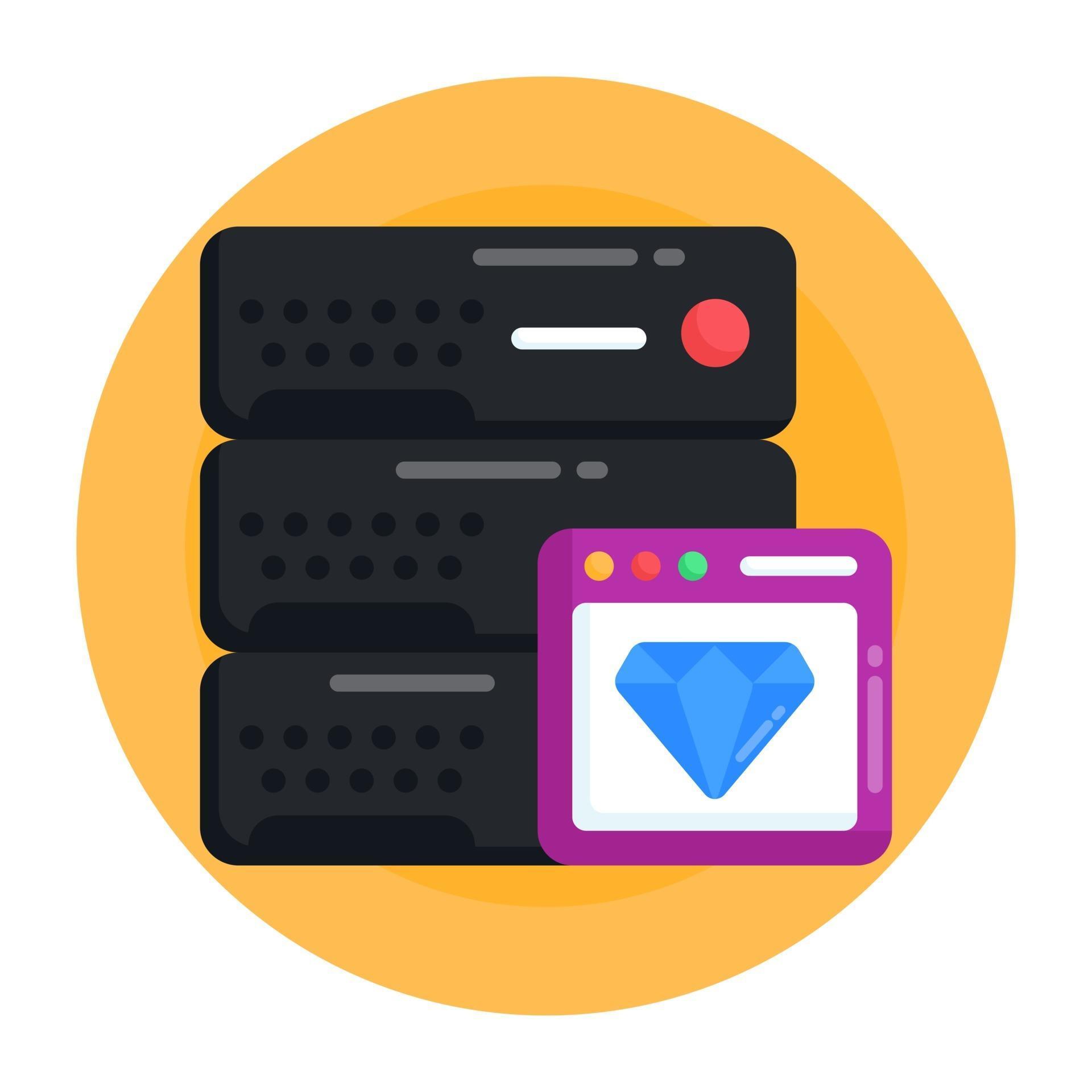 Premium Hosting Server 2957855 Vector Art At Vecteezy
